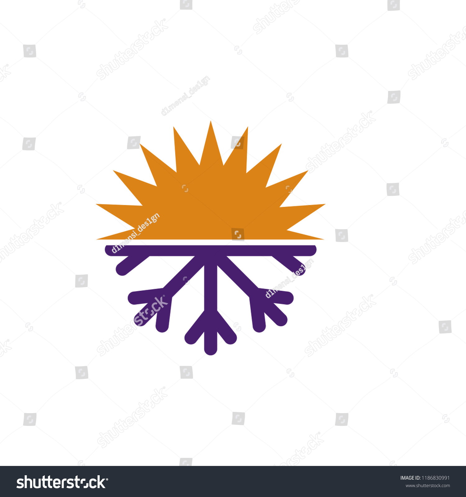 Sun Logo Design Stock Vector (Royalty Free) 1186830991 | Shutterstock