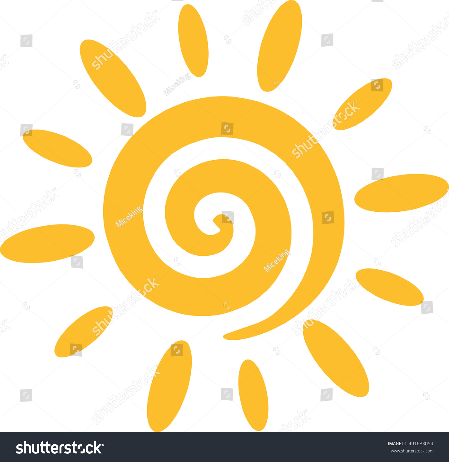 11,163 Sun spiral icon Images, Stock Photos & Vectors | Shutterstock