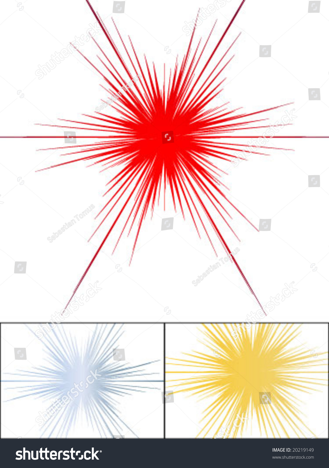 Sunbeam Texture Vector Illustration Stock Vector Royalty Free 20219149