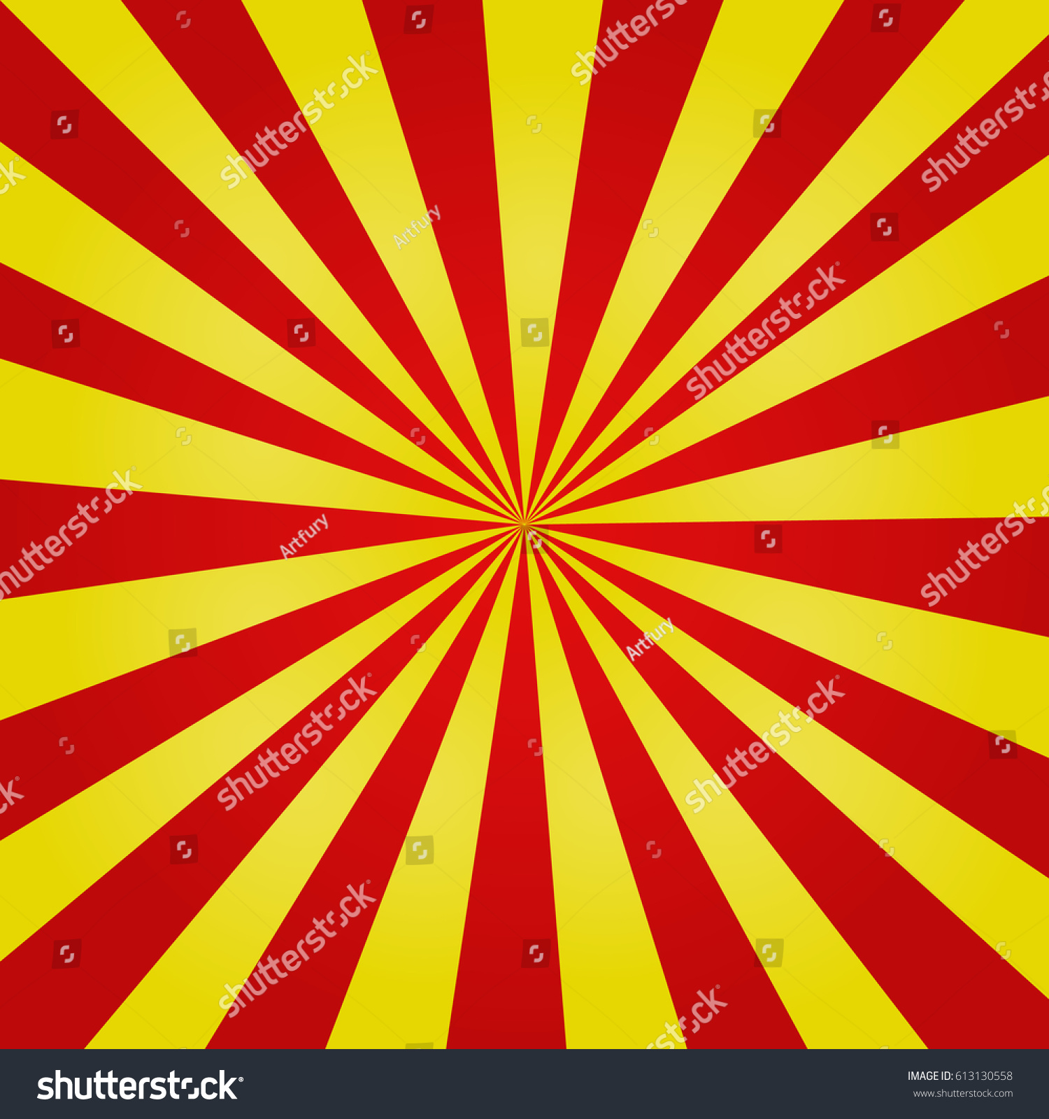 Sunburst Color Background Vector Illustration Stock Vector (Royalty ...