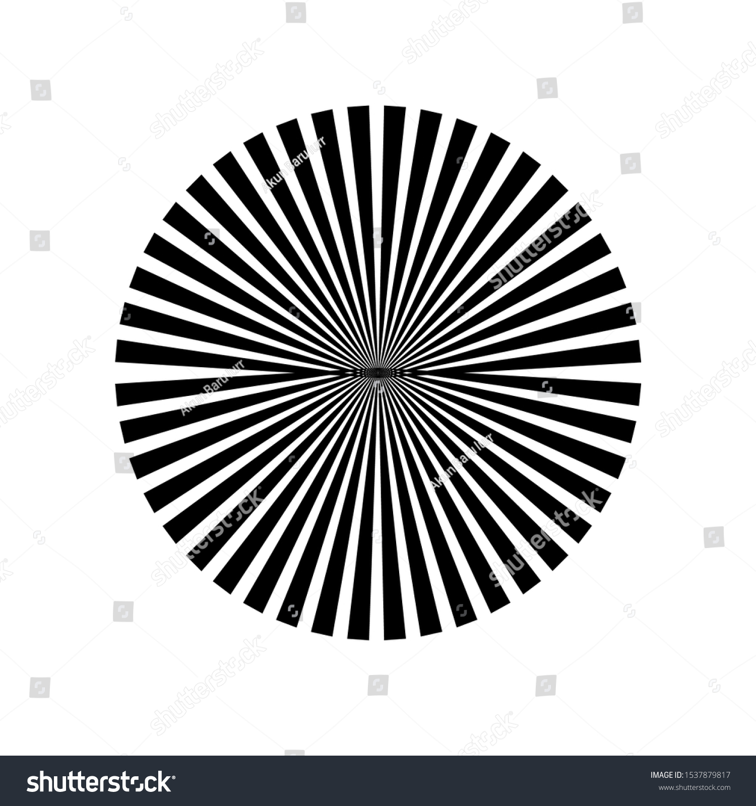 Sunburst Logo Design Vector Illustration Stock Vector (Royalty Free ...