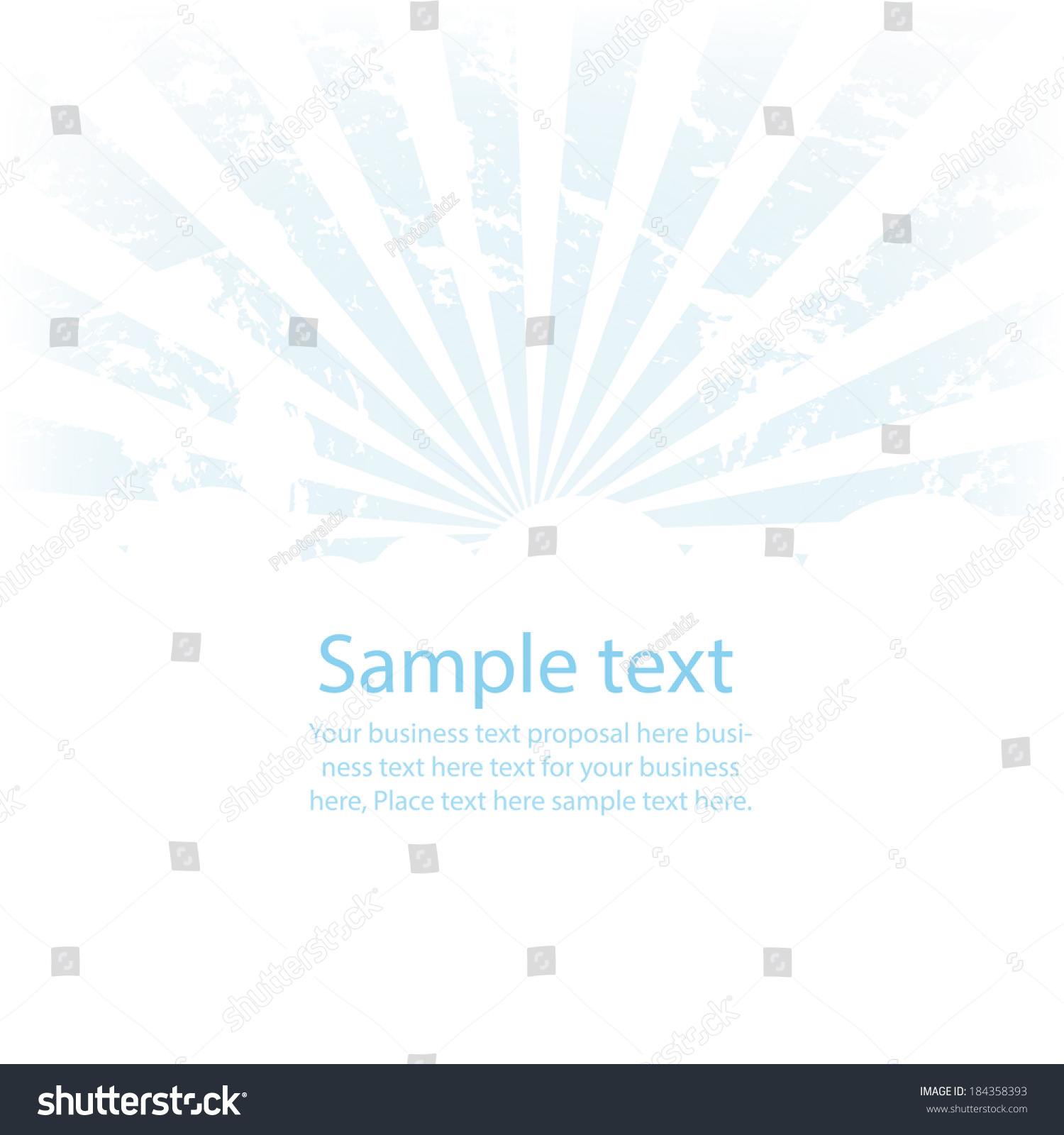 Sunburst Retro Vector Cloud Illustration Stock Vector (Royalty Free ...