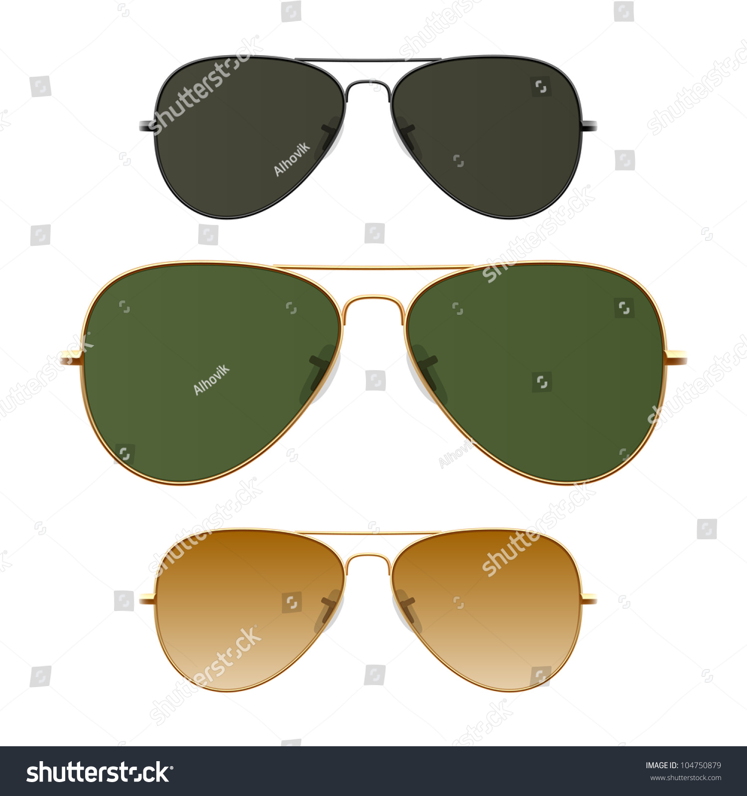 Sunglasses Vector Just Place On Face Stock Vector (Royalty Free ...
