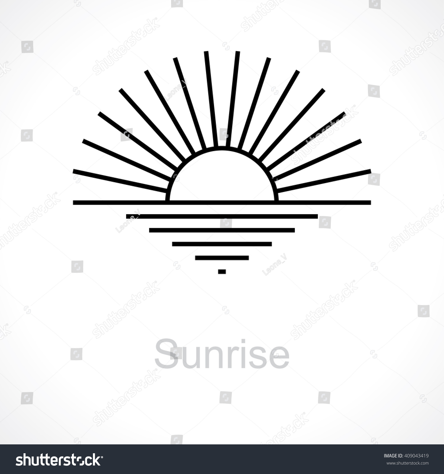 Sunrise Logo Vector