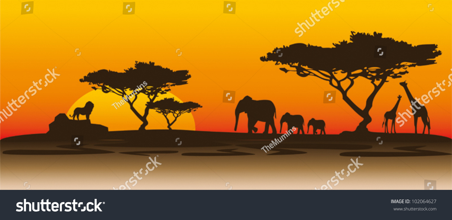 12,536 Safari africa clipart Images, Stock Photos & Vectors | Shutterstock