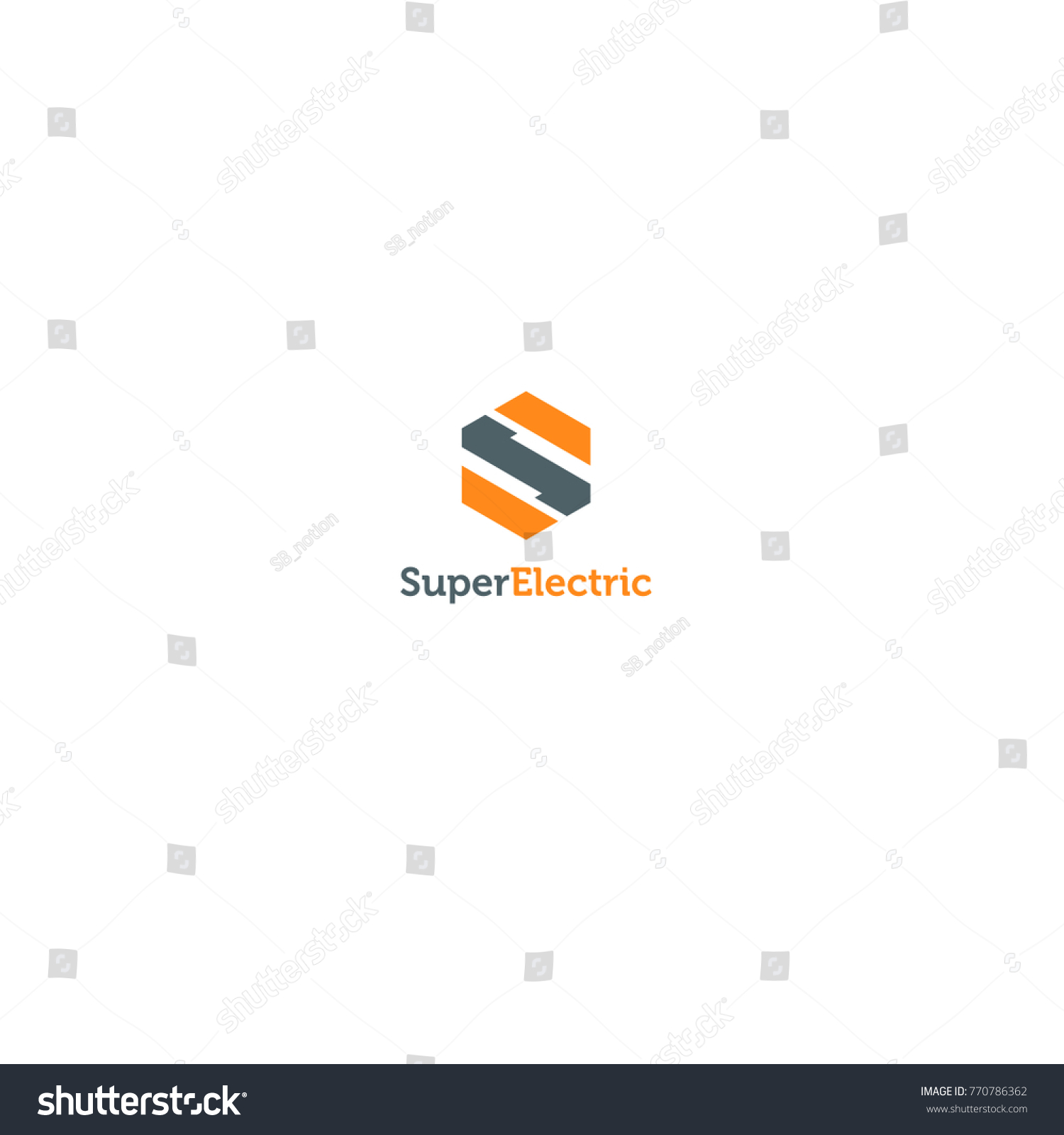 Super Electric Logo: vector de stock (libre de regalías) 770786362 ...