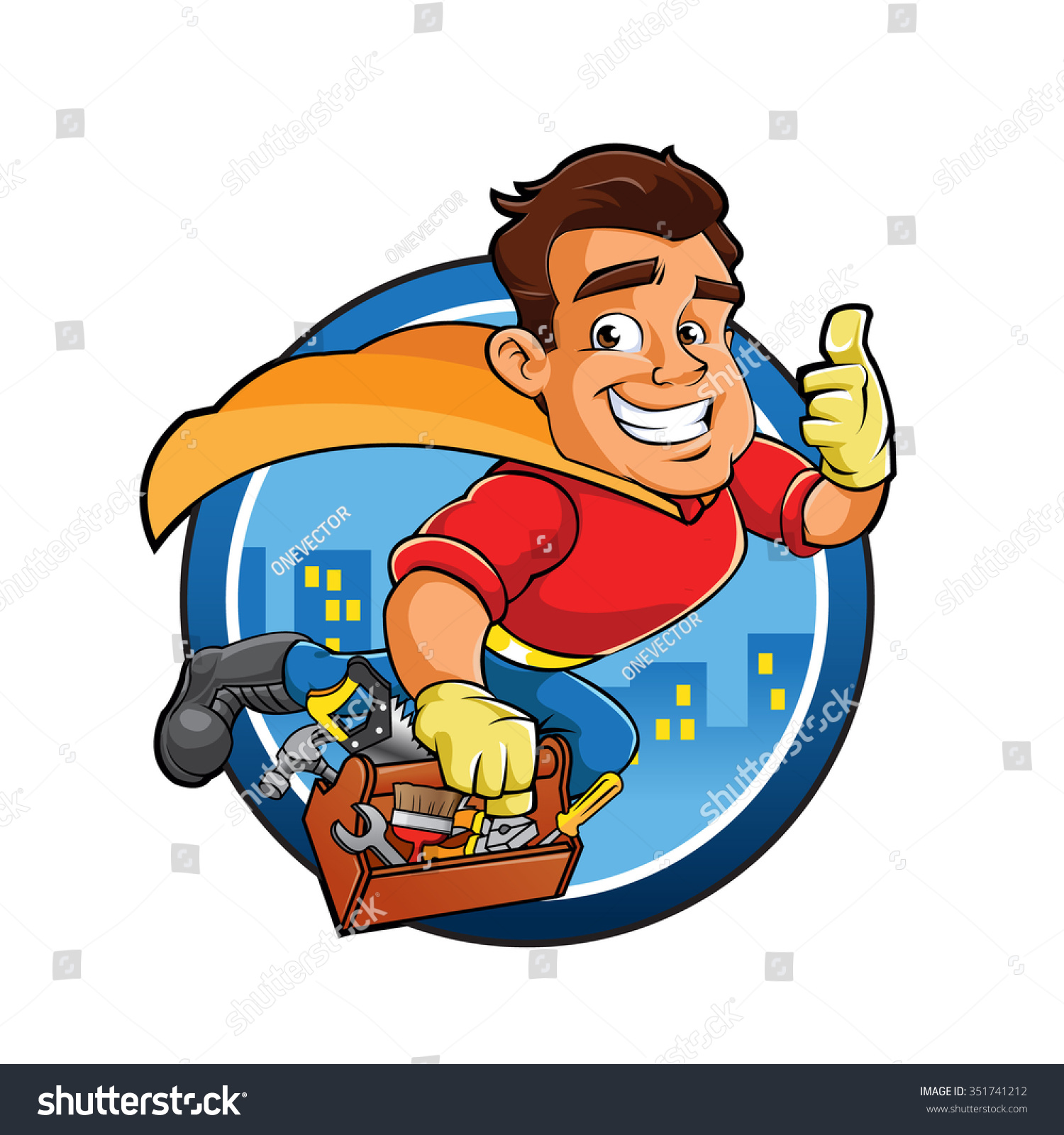 1,008 Superhero repairman Stock Illustrations, Images & Vectors ...