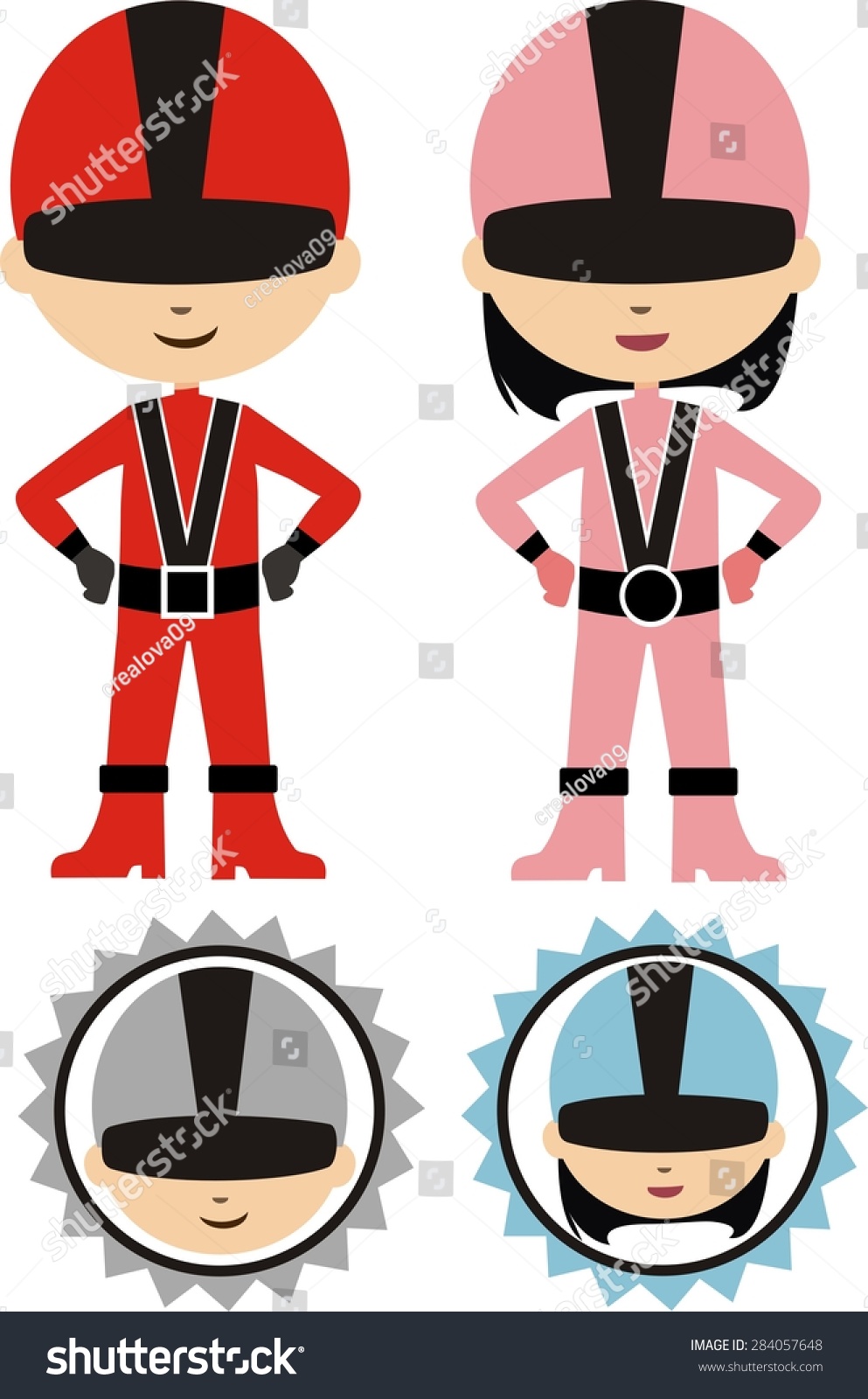 1.744 imagens de Power rangers vector Imagens, fotos stock e vetores ...