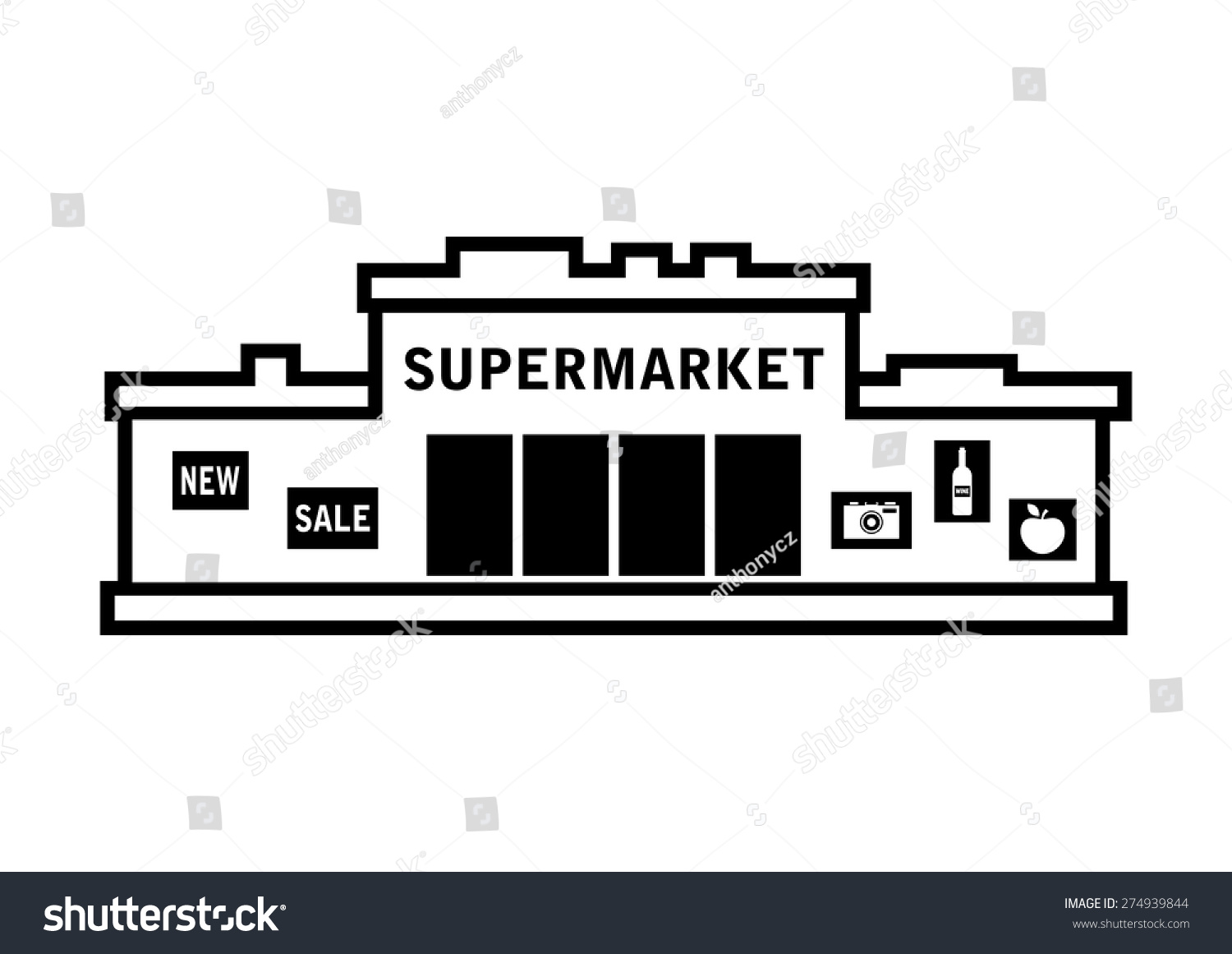 Hypermarket Icon