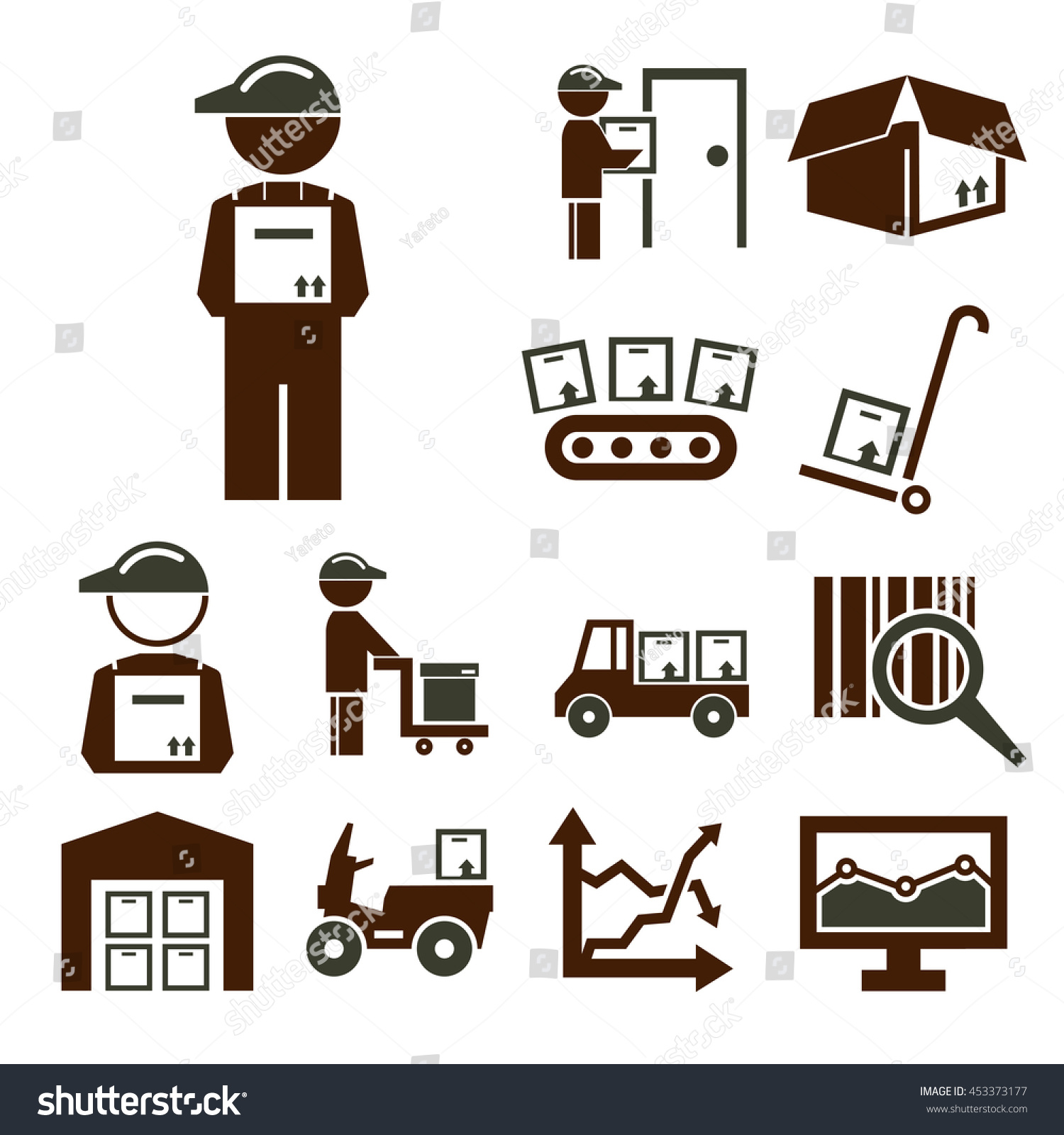 Vektor Stok Supply Chain Icon Set (Tanpa Royalti) 453373177 | Shutterstock Vektor Stok Supply Chain Icon Set (Tanpa Royalti) 453373177 | Shutterstock