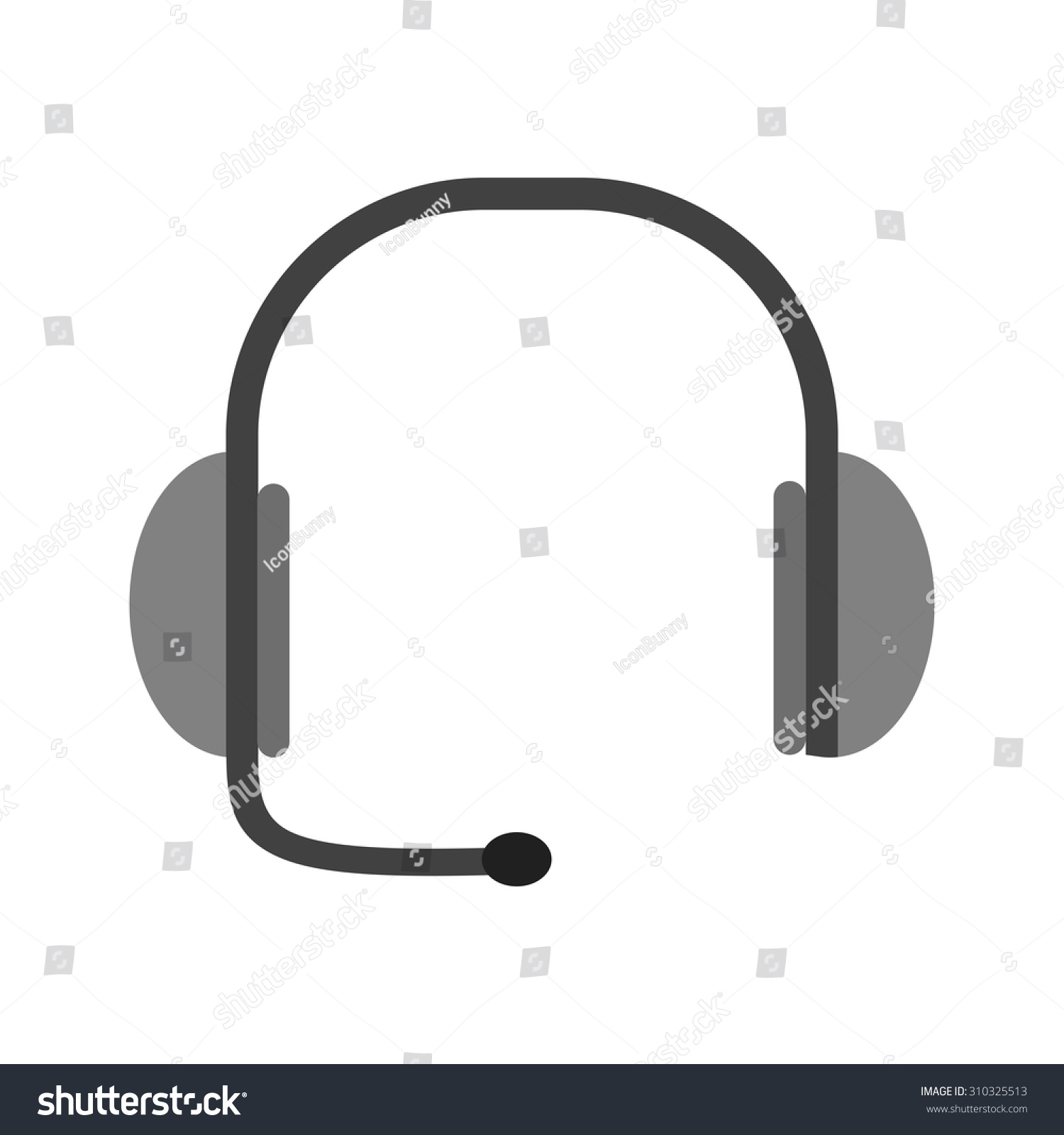 Support Customer Call Icon Vector Image: vector de stock (libre de ...