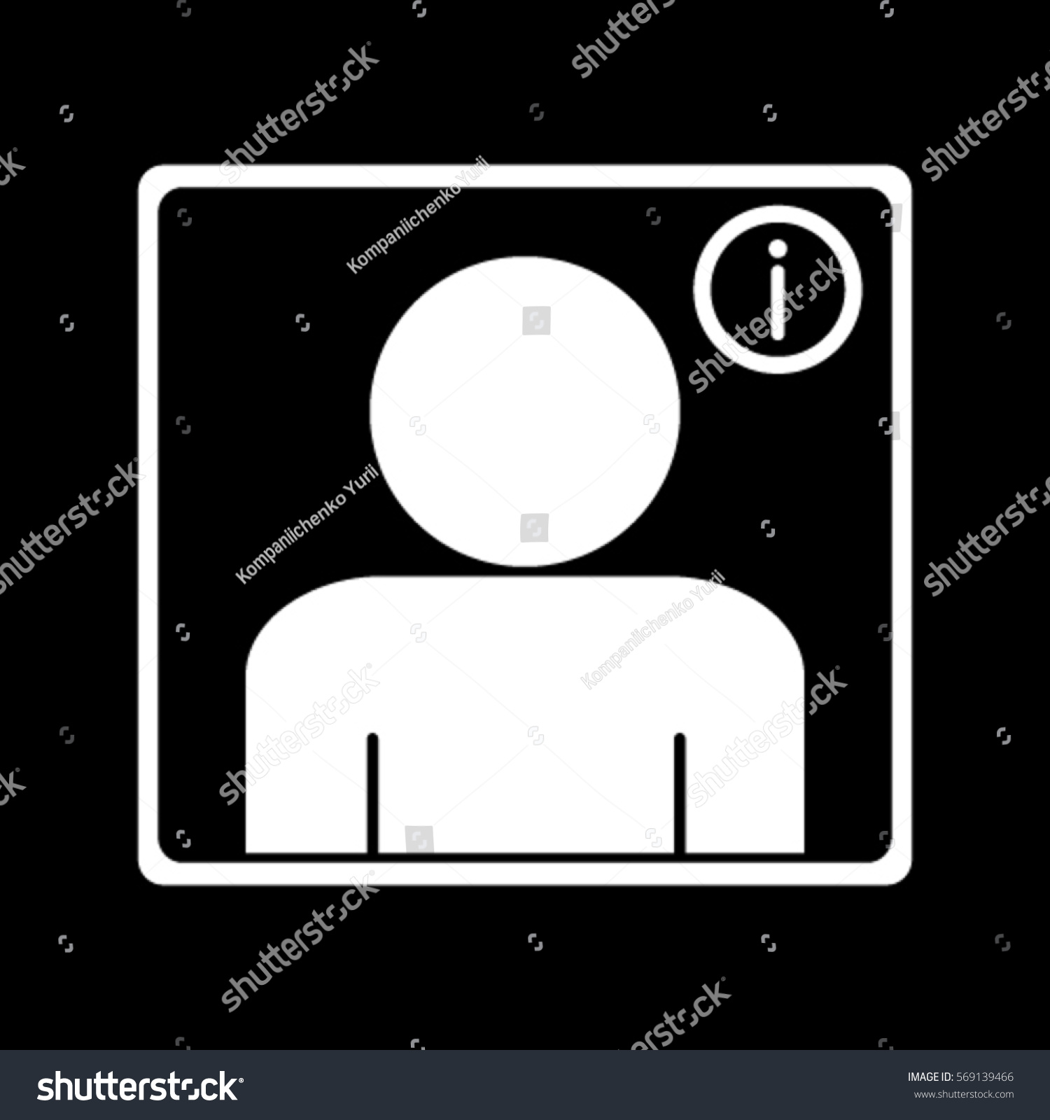 Support Icon Information Service Vector Illustration Stock Vector ...