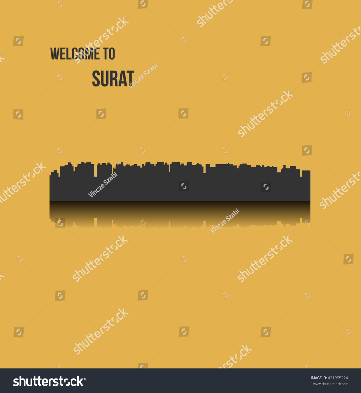 Surat India Stock Vector (Royalty Free) 421955224 | Shutterstock