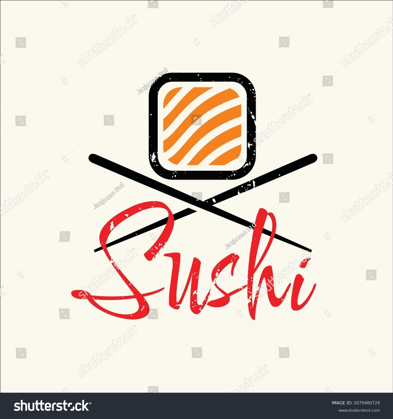 Sushi restaurant logo Images, Stock Photos & Vectors | Shutterstock
