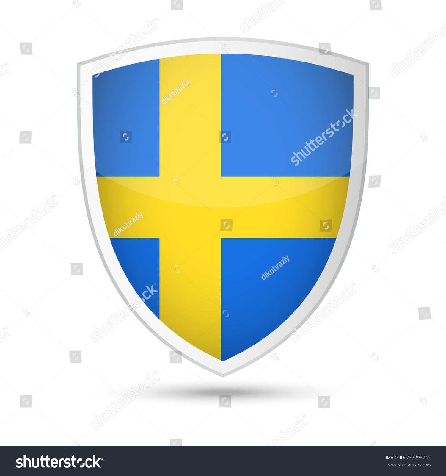 1,735 Sweden shield Images, Stock Photos & Vectors | Shutterstock