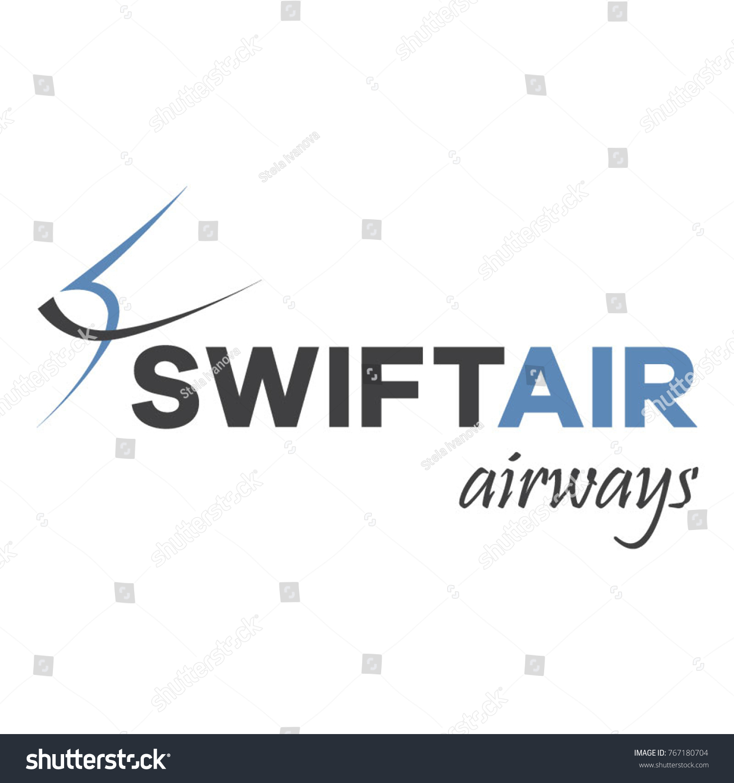 Swift Air Logo Stock Vector (Royalty Free) 767180704 | Shutterstock
