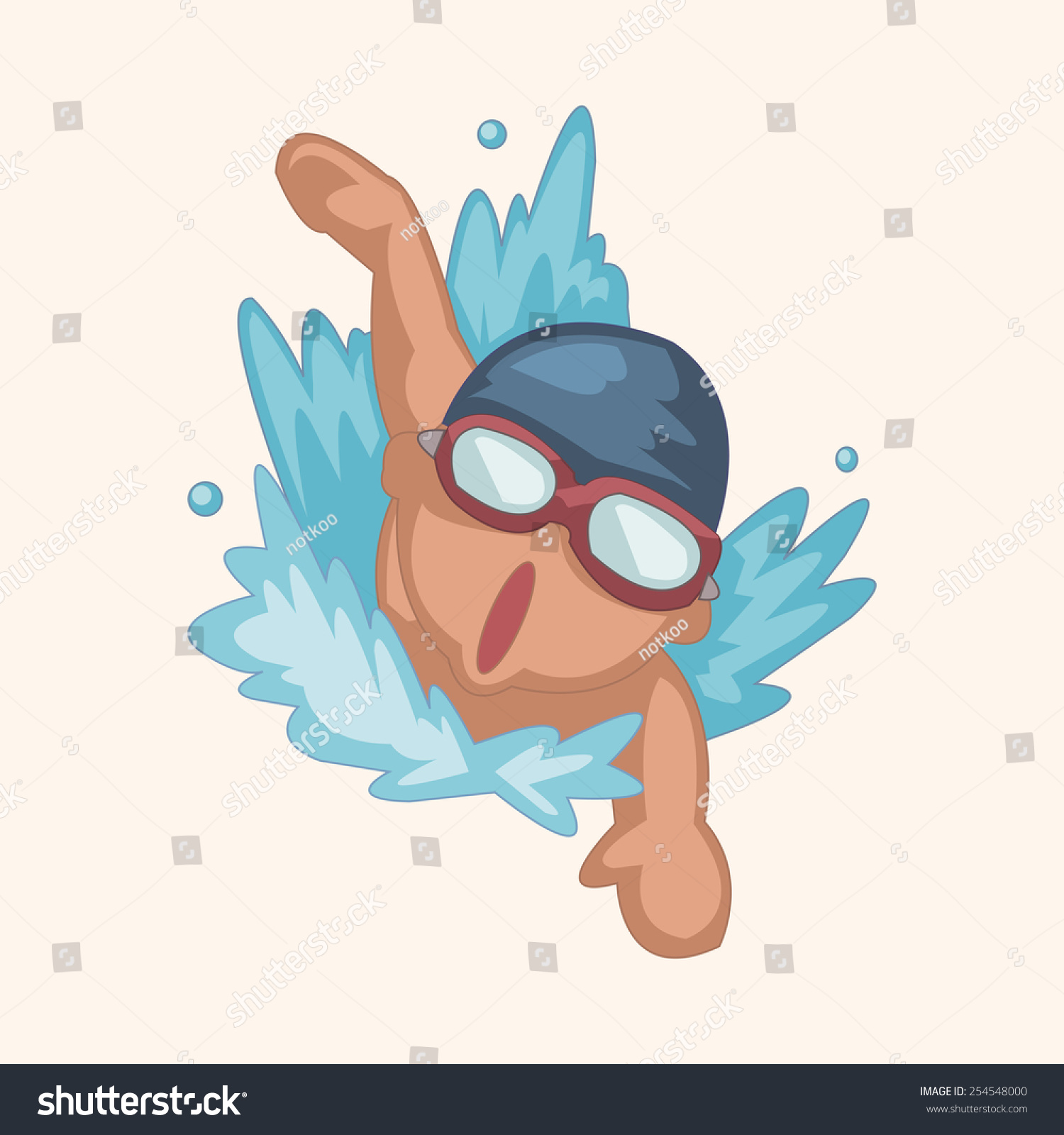 10,355 Cartoon swimmer Stock Illustrations, Images & Vectors | Shutterstock
