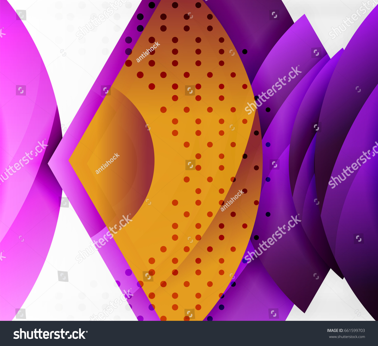 Swirl Wave 3d Effect Objects Abstract Stock Vector (Royalty Free ...