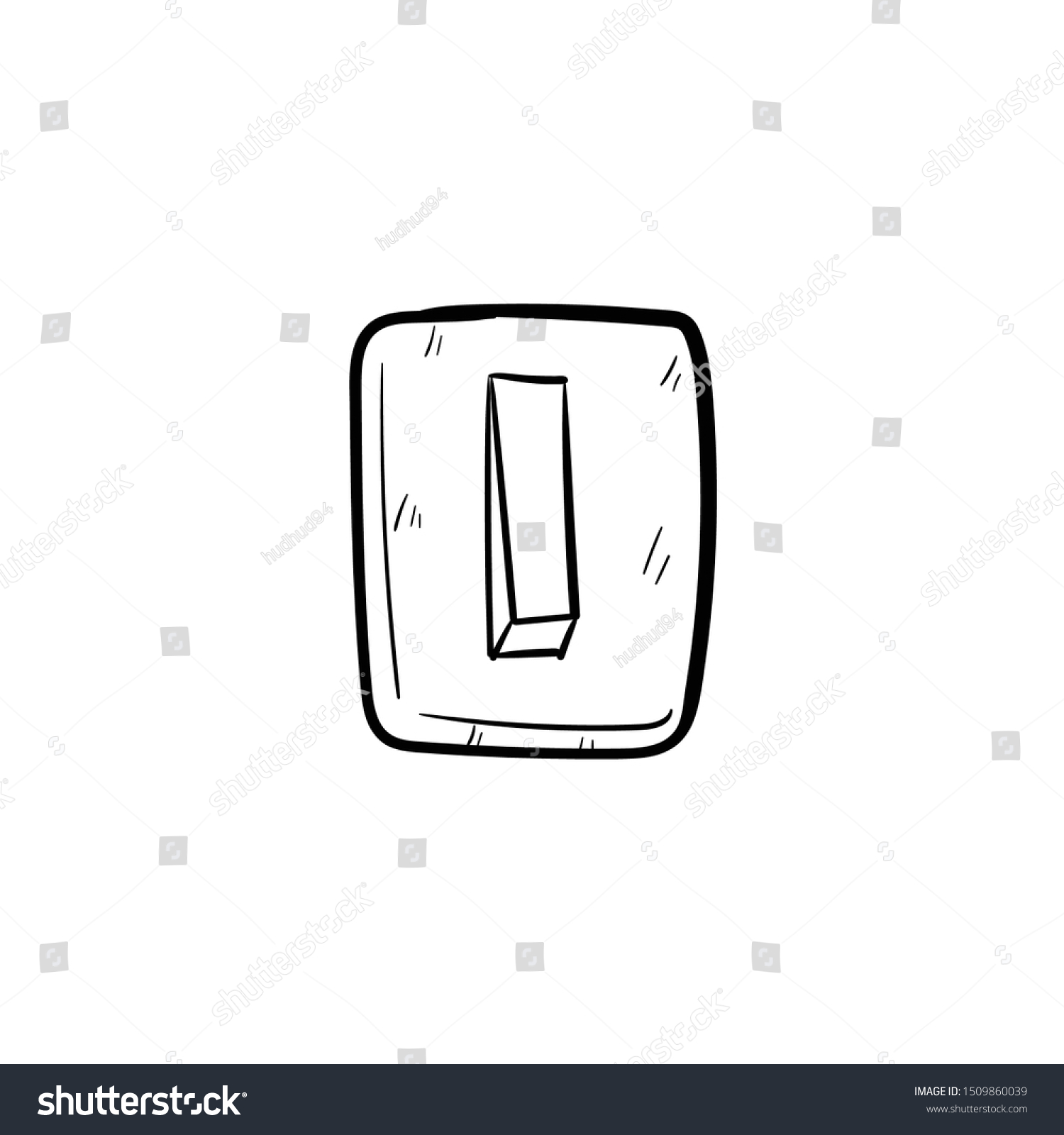 Switch Doodle Hand Drawing Vector Stock Vector (Royalty Free ...