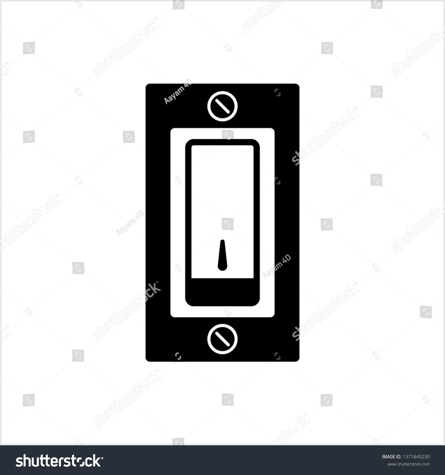 Switch Icon Electrical Switch Vector Art Stock Vector (Royalty Free ...