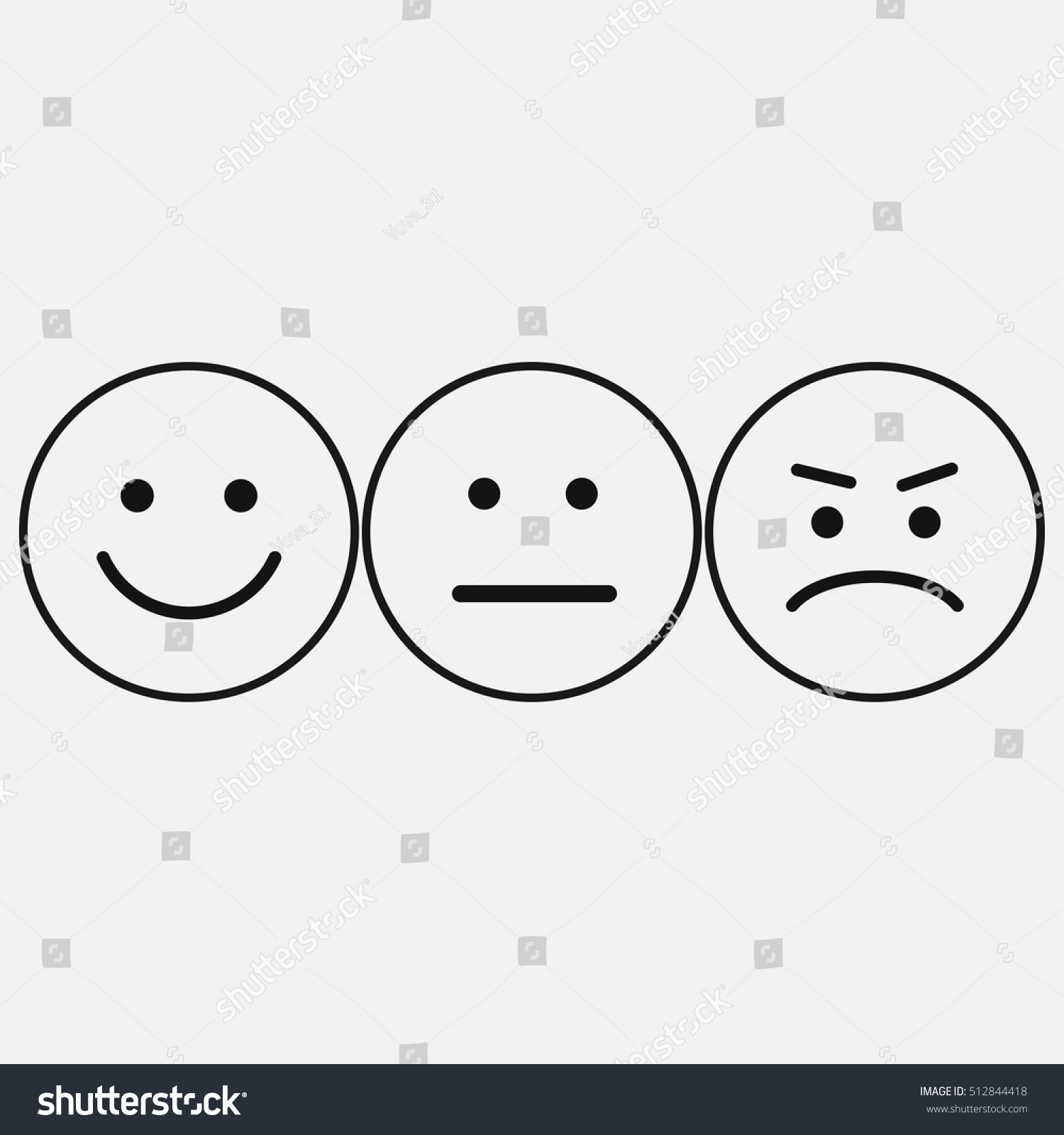 Symbols Face Stock Vector (Royalty Free) 512844418 | Shutterstock