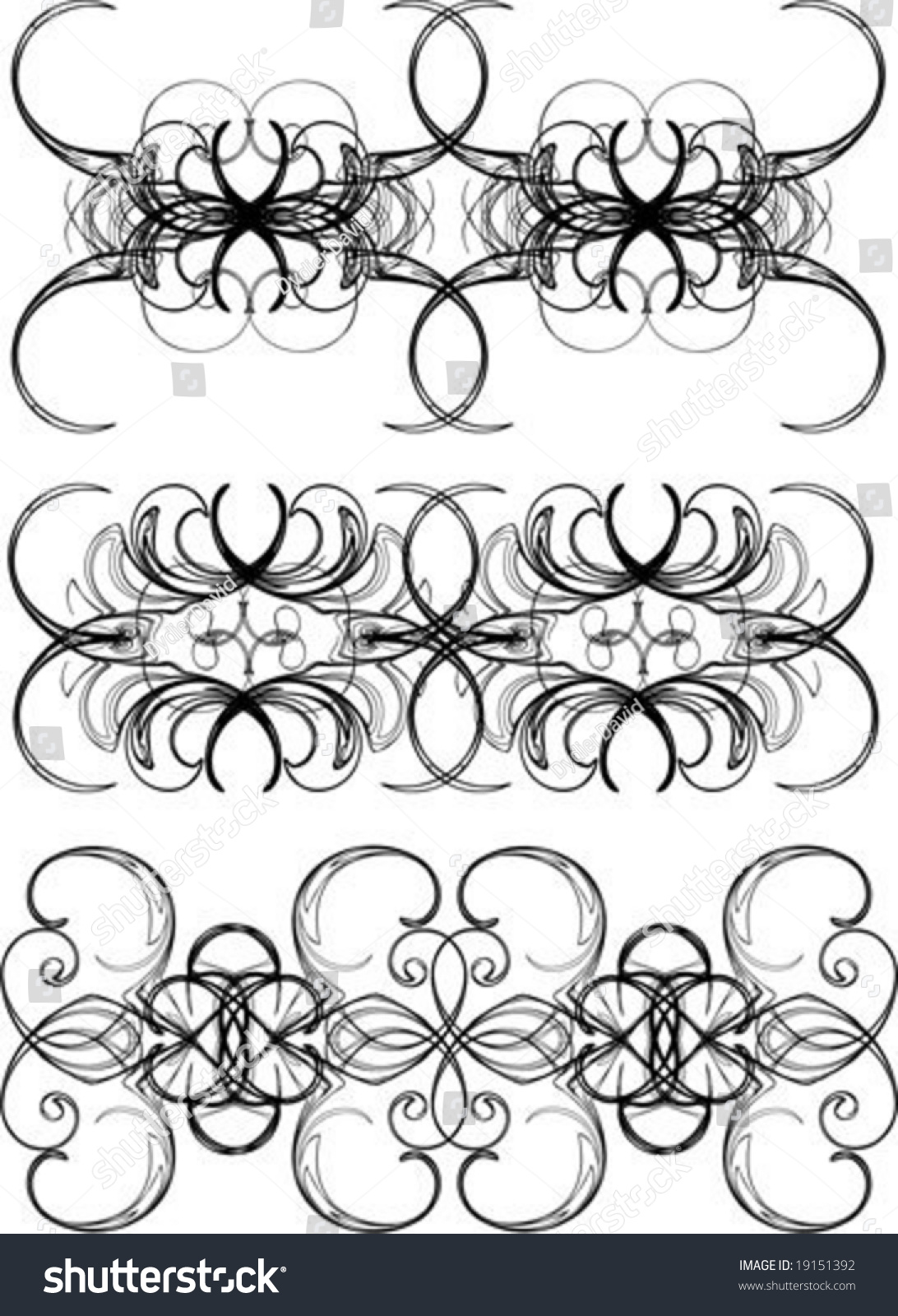 Symbols Forms Shapes Stock Vector (Royalty Free) 19151392 | Shutterstock