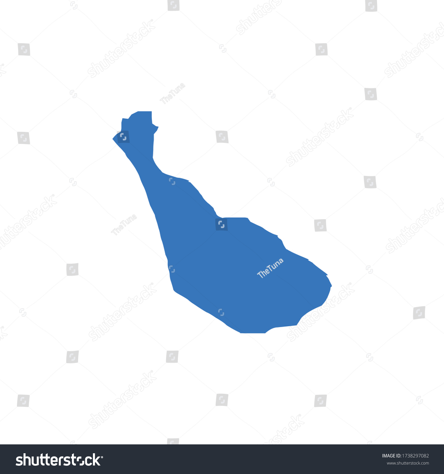 Syrian City Jableh Map Vector Illustration Stock Vector (Royalty Free ...