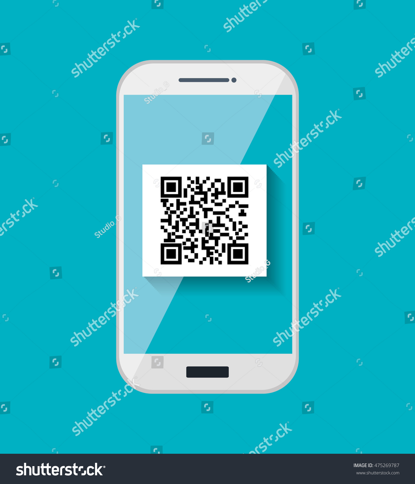 System Qr Code Id Product Vector: vector de stock (libre de regalías ...