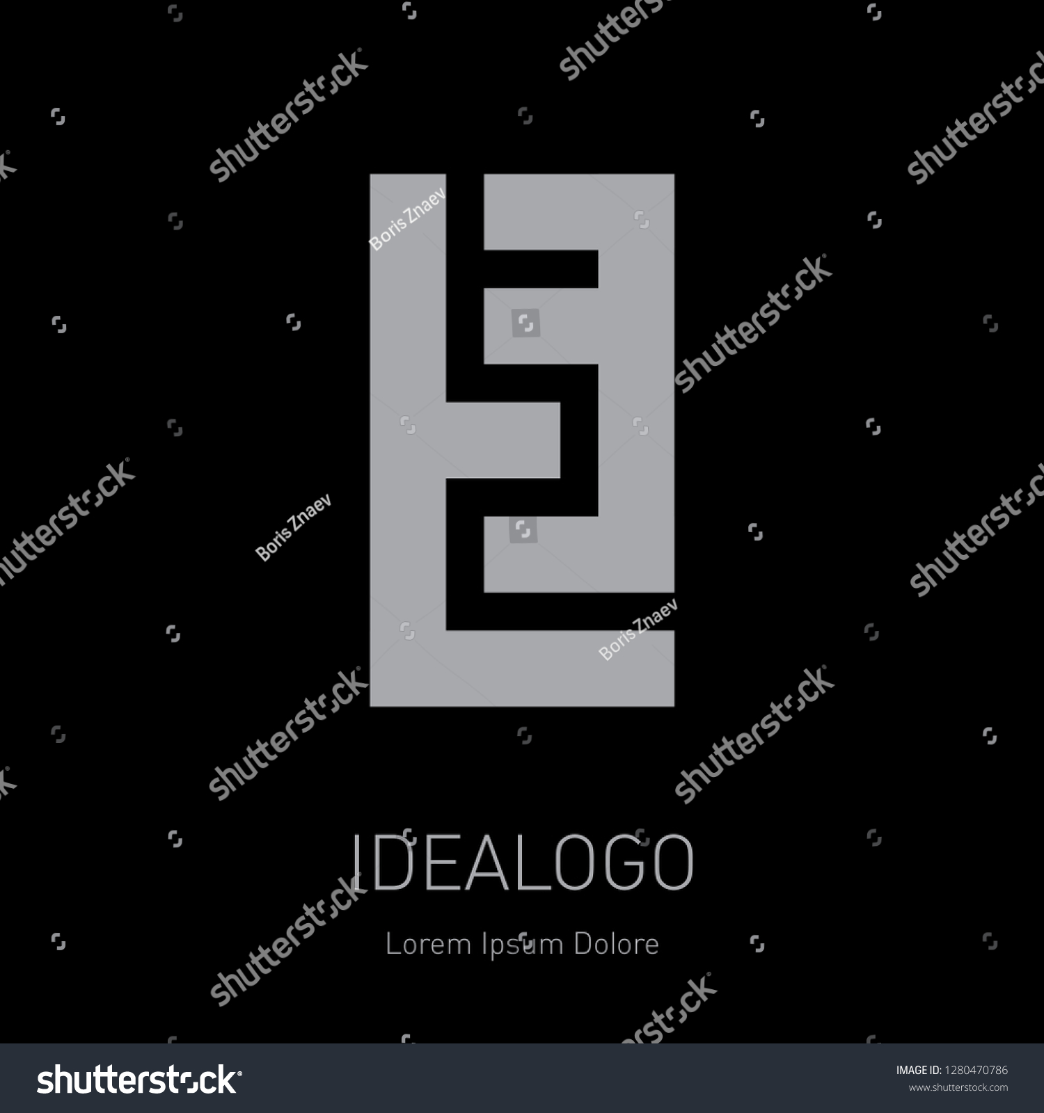 T 3 Initial Logo T3 Vector Stock Vector (Royalty Free) 1280470786