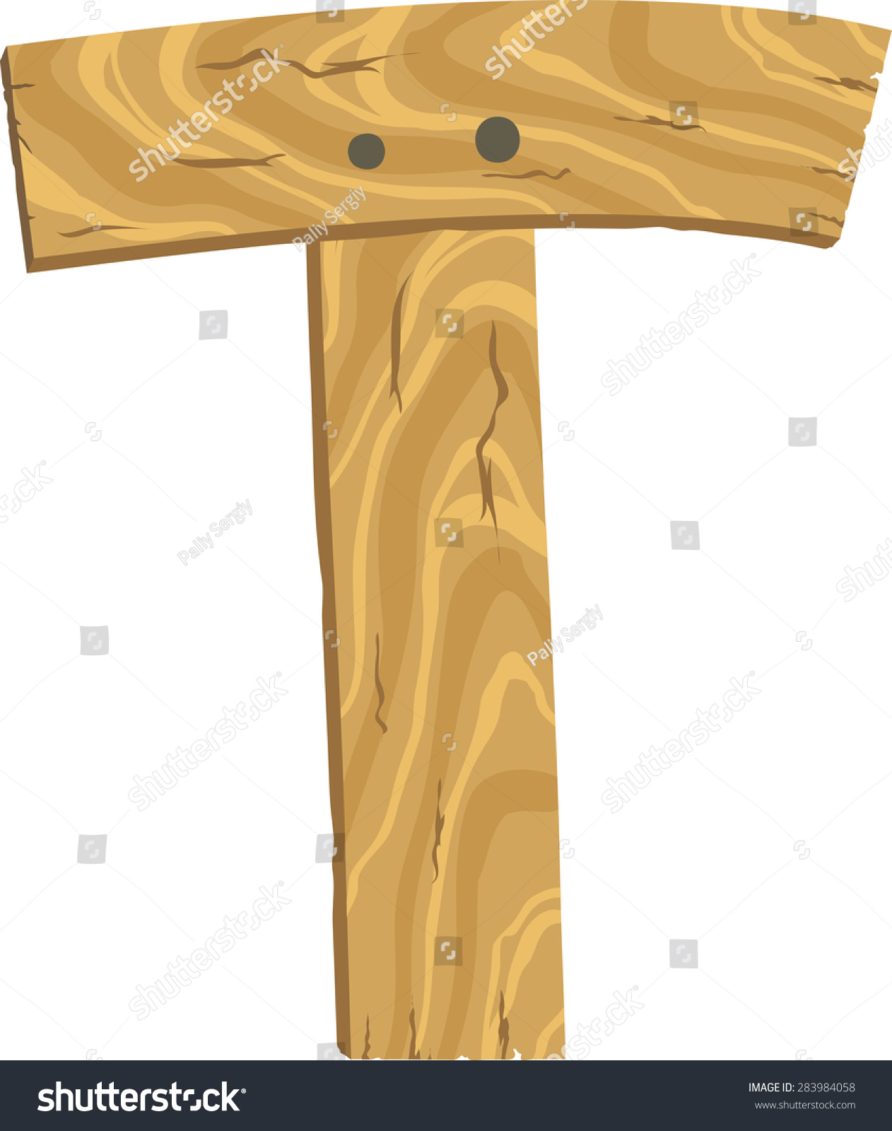 T Boards Stock Vector (Royalty Free) 283984058