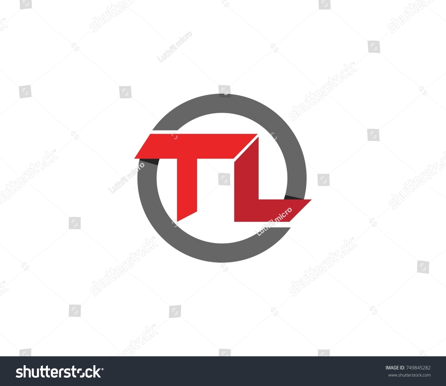T L Letters Logos Stock Vector (Royalty Free) 749845282 | Shutterstock