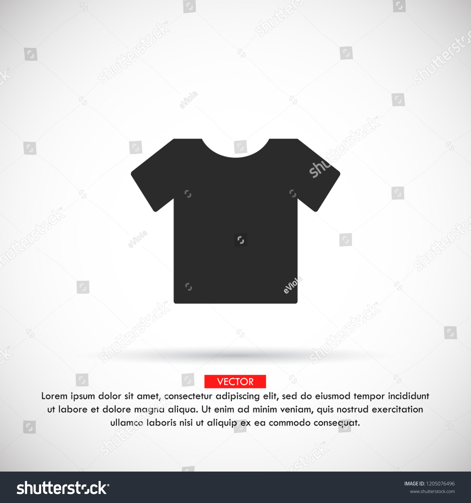 Tshirt Line Vector Stock Vector (Royalty Free) 1205076496 | Shutterstock