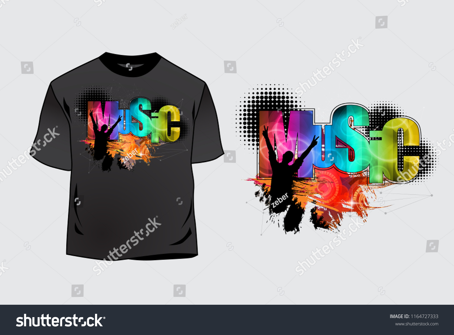 Tshirt Template Easy Editable Vector Stock Vector (Royalty Free ...