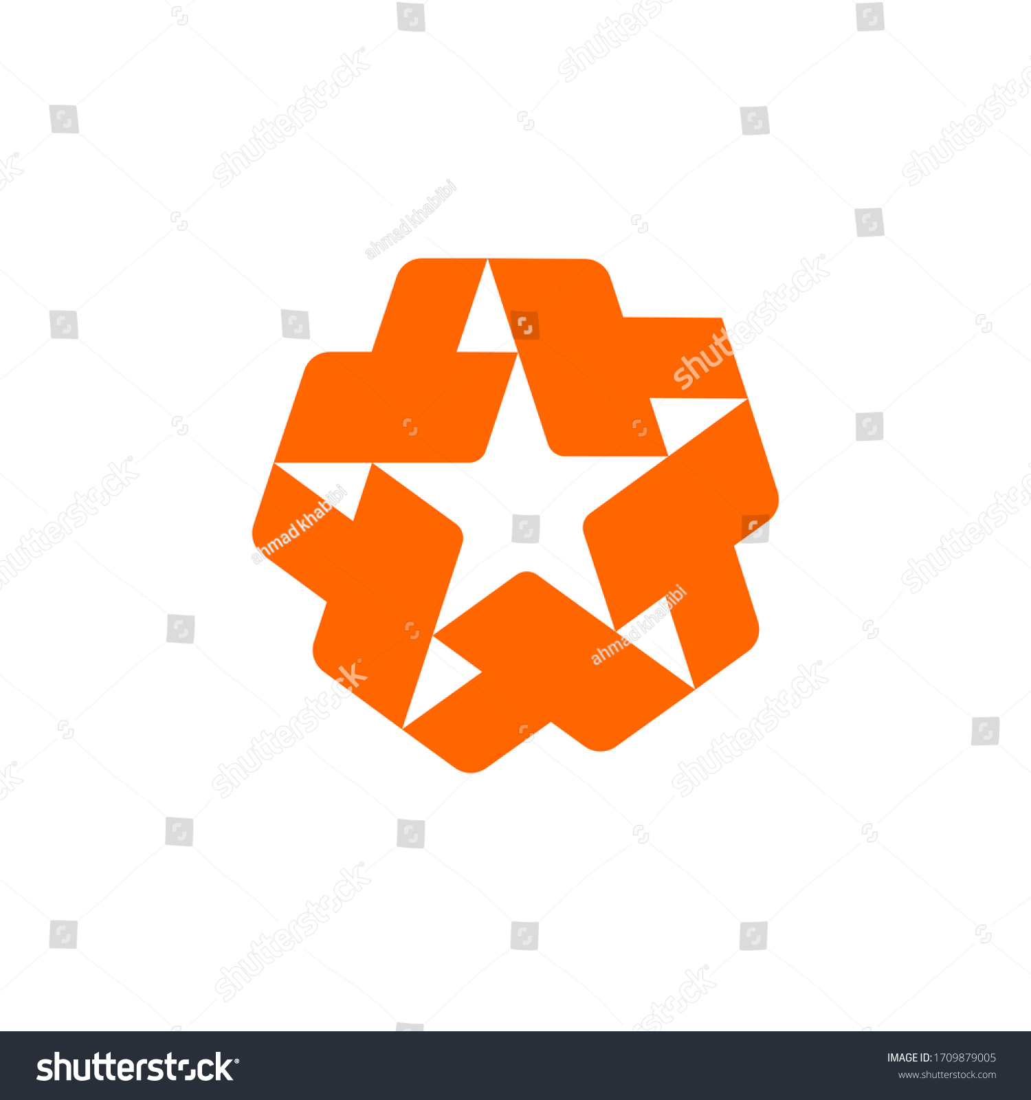 T Star Logo Design Vector: เวกเตอร์สต็อก (ปลอดค่าลิขสิทธิ์) 1709879005 ...