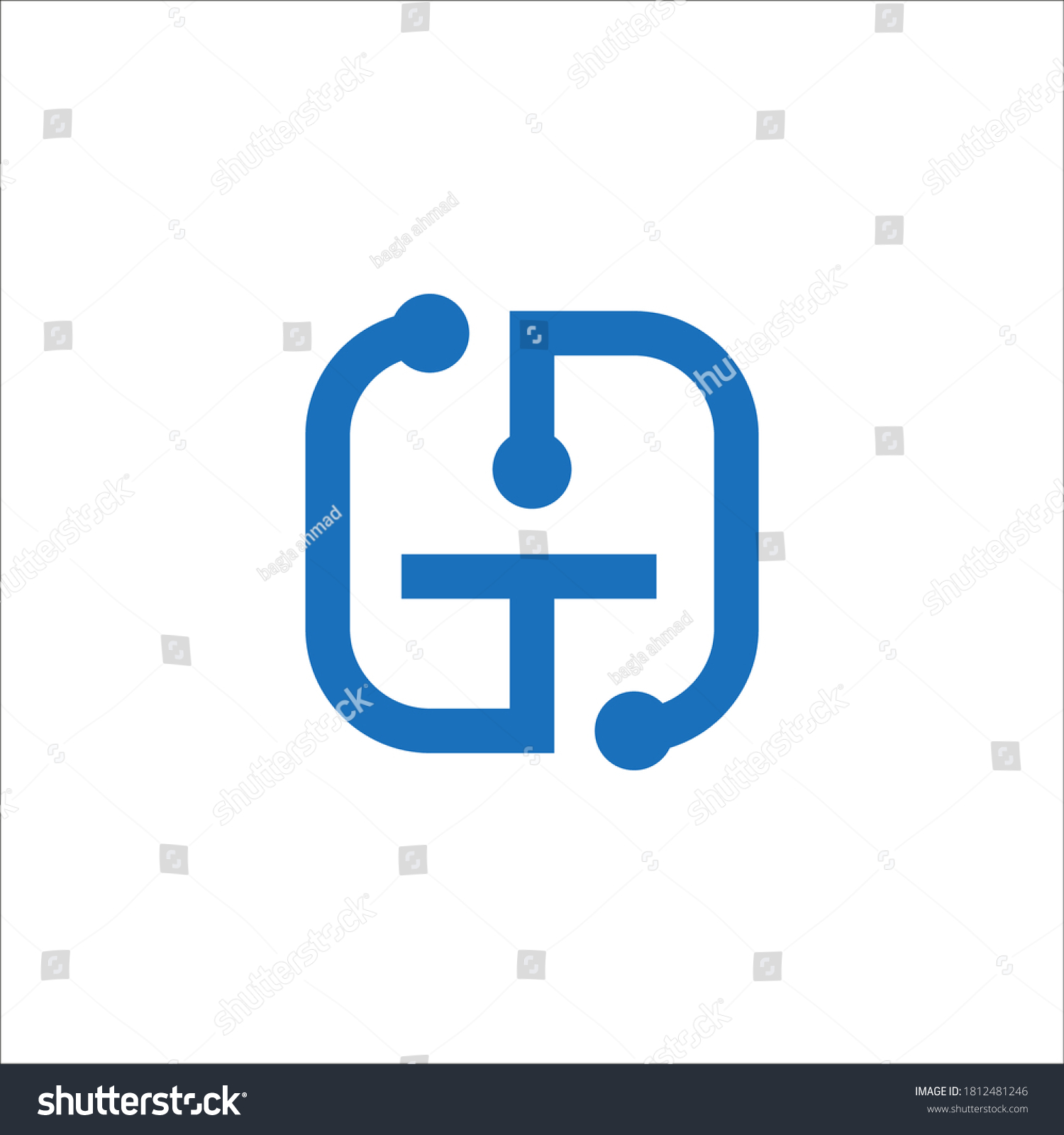 T Technology Logo Design Vector Sign Stock Vector (Royalty Free ...