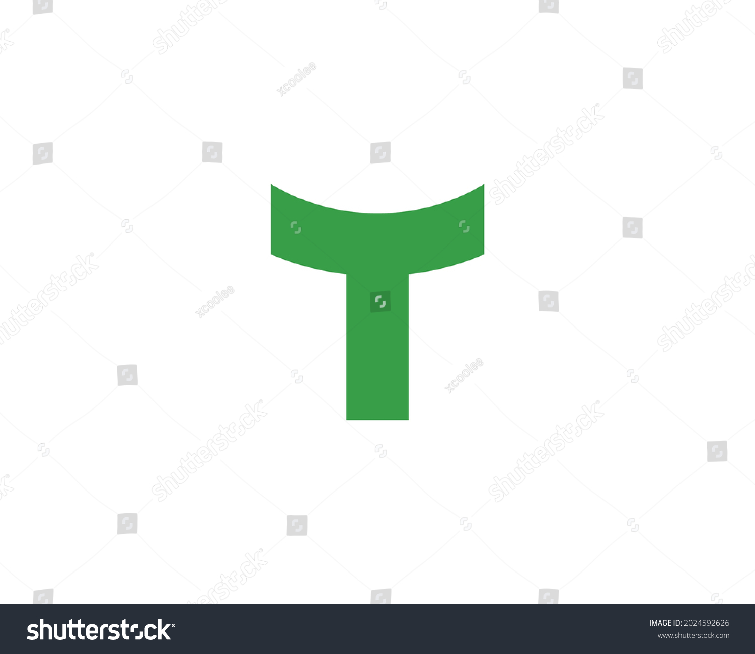 T Tt Letter Logo Design Vector Stock Vector (Royalty Free) 2024592626 ...