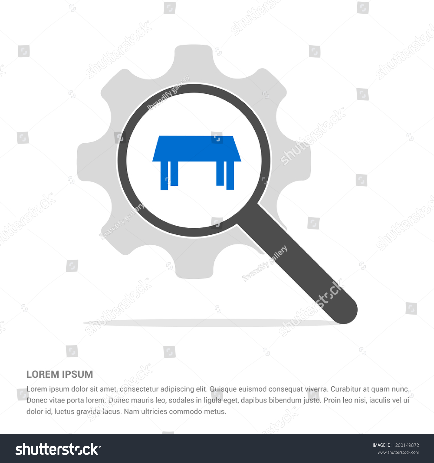 Table Icon Free Vector Icon Stock Vector (Royalty Free) 1200149872 ...