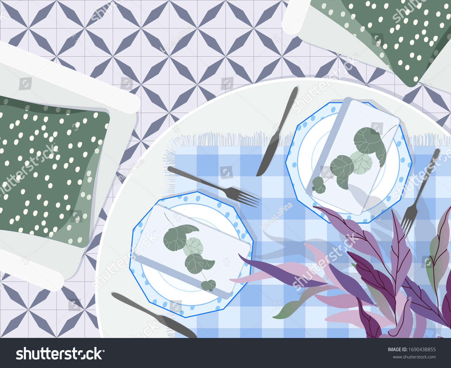 141 Top down dish Stock Illustrations, Images & Vectors | Shutterstock