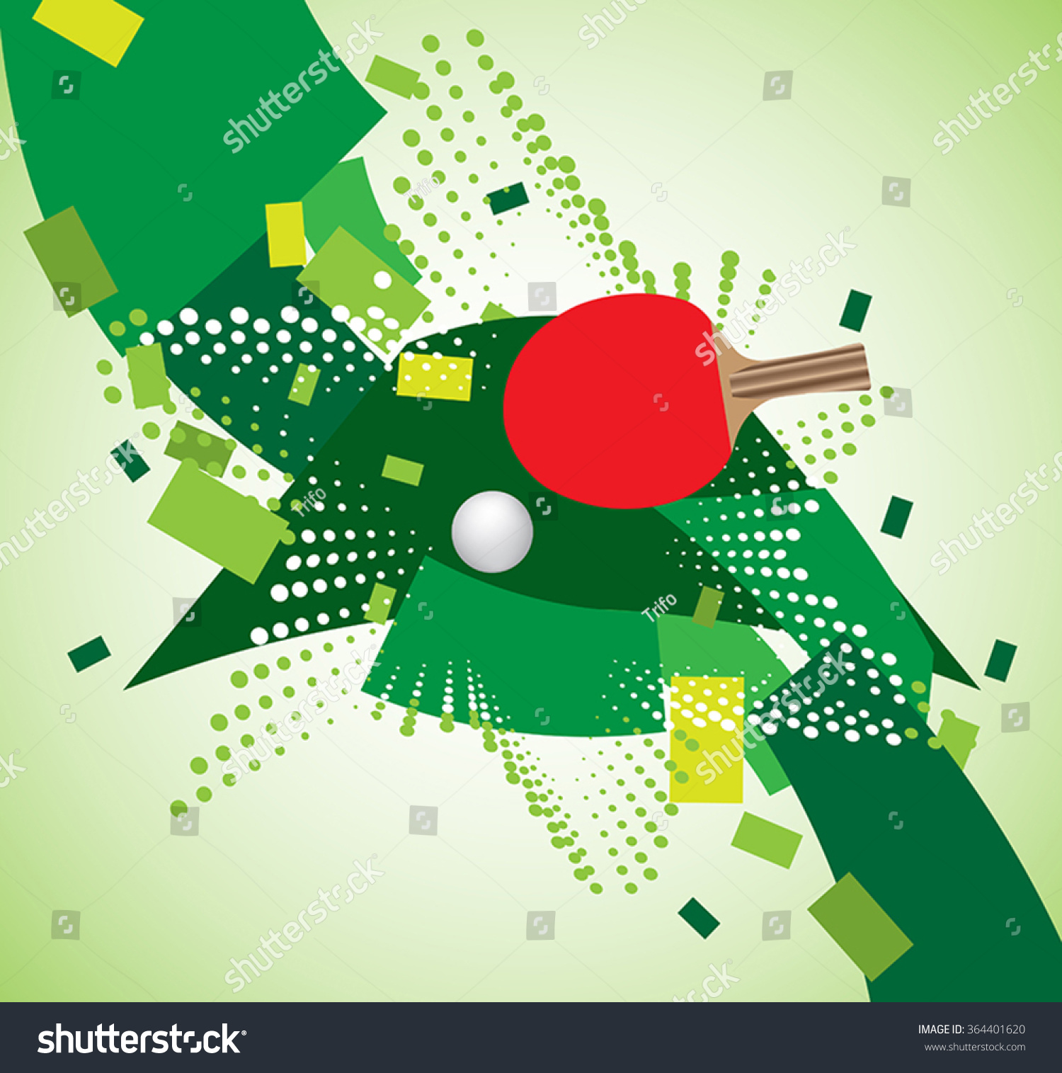 Table Tennis Background Stock Vector (Royalty Free) 364401620 ...