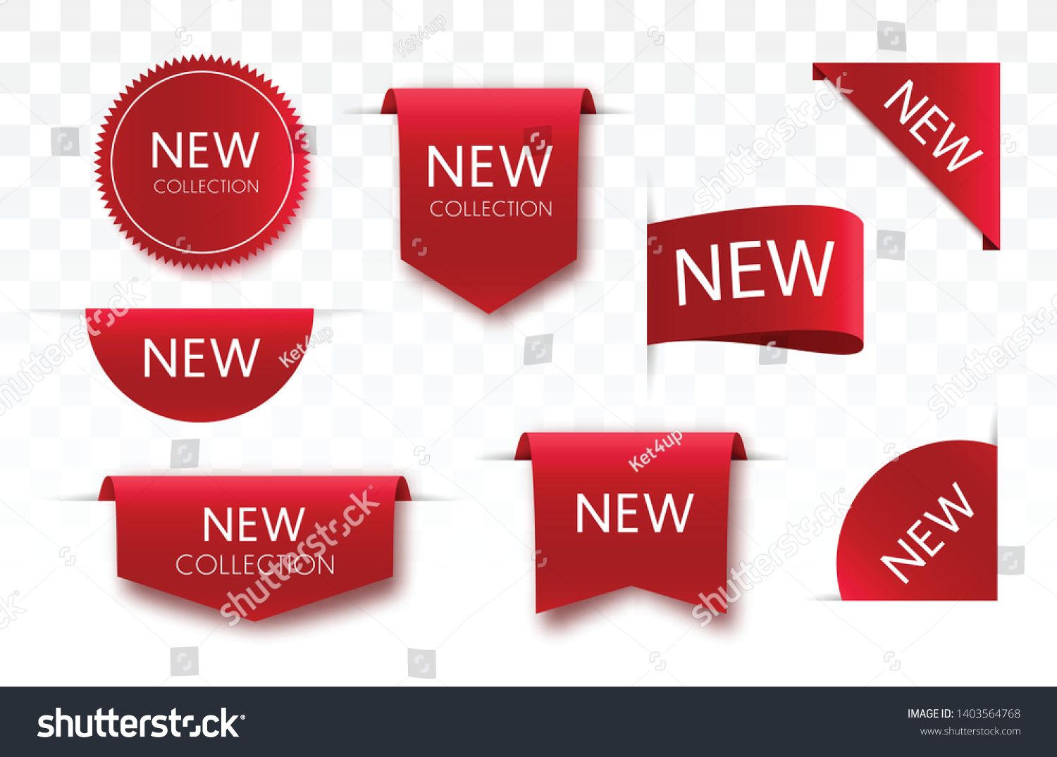 Tags Set Vector Badges Labels Isolated Stock Vector (Royalty Free ...