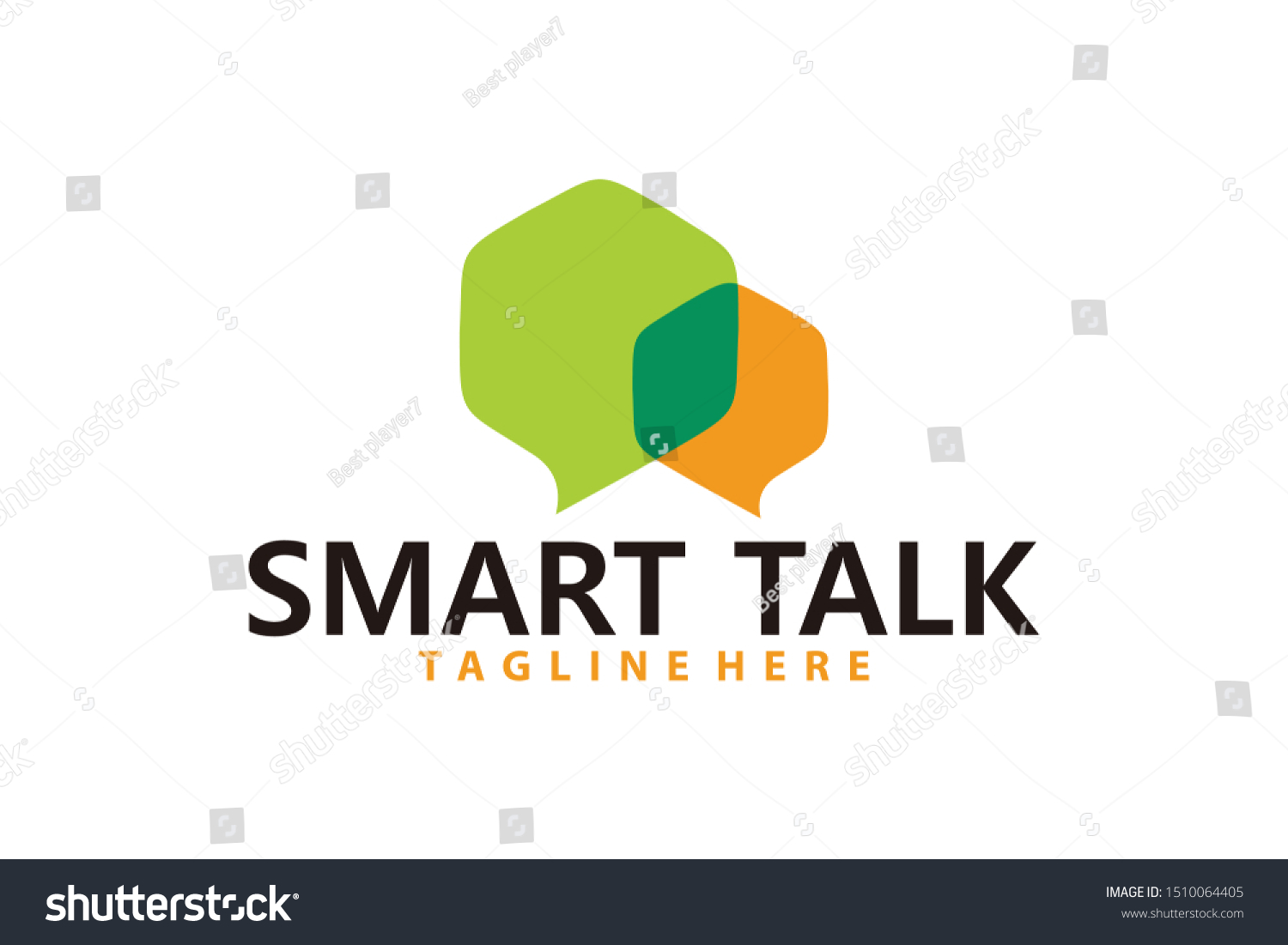 Talk Logo Icon Vector Isolated Stock Vector (Royalty Free) 1510064405 ...
