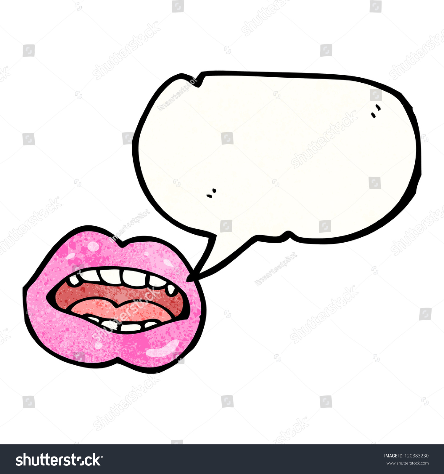 Talking Mouth Cartoon: เวกเตอร์สต็อก (ปลอดค่าลิขสิทธิ์) 120383230 ...