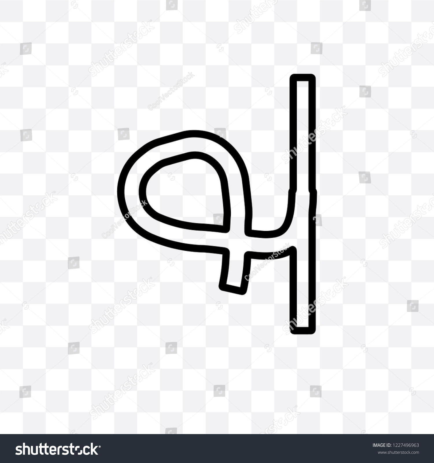 Tamil Language Vector Linear Icon Isolated Stock Vector (Royalty Free ...