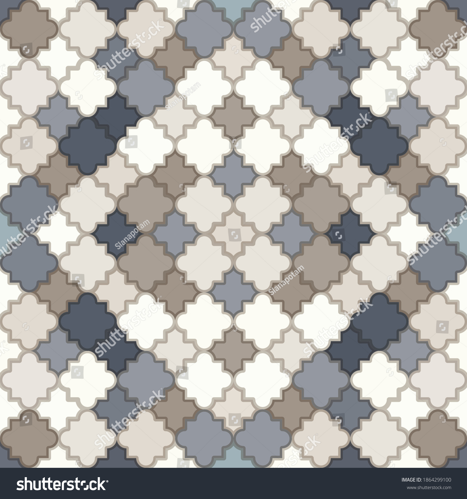 Tangled Modern Pattern Based On Traditional Stock Vector (Royalty Free ...