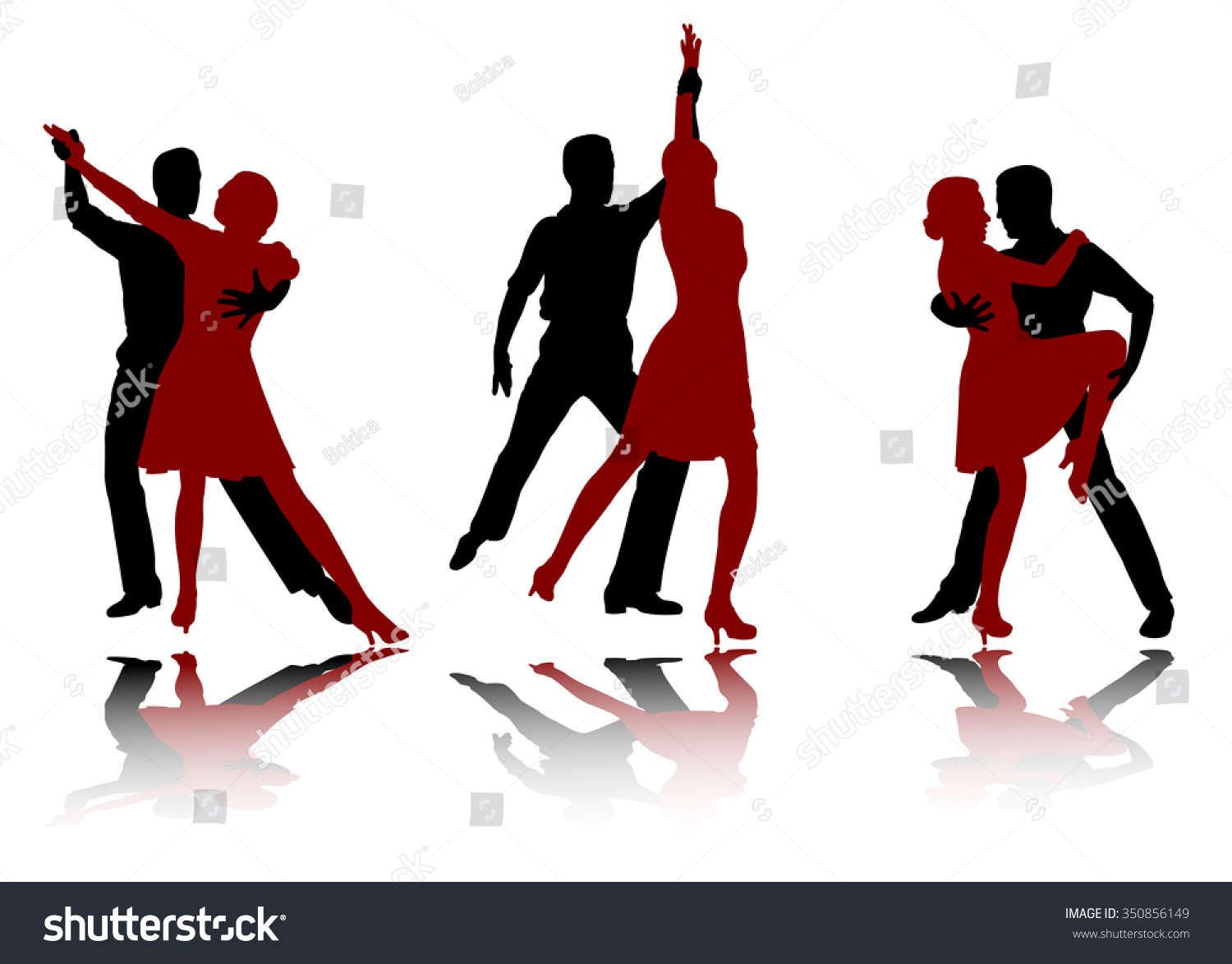 Tango Dancer Silhouette