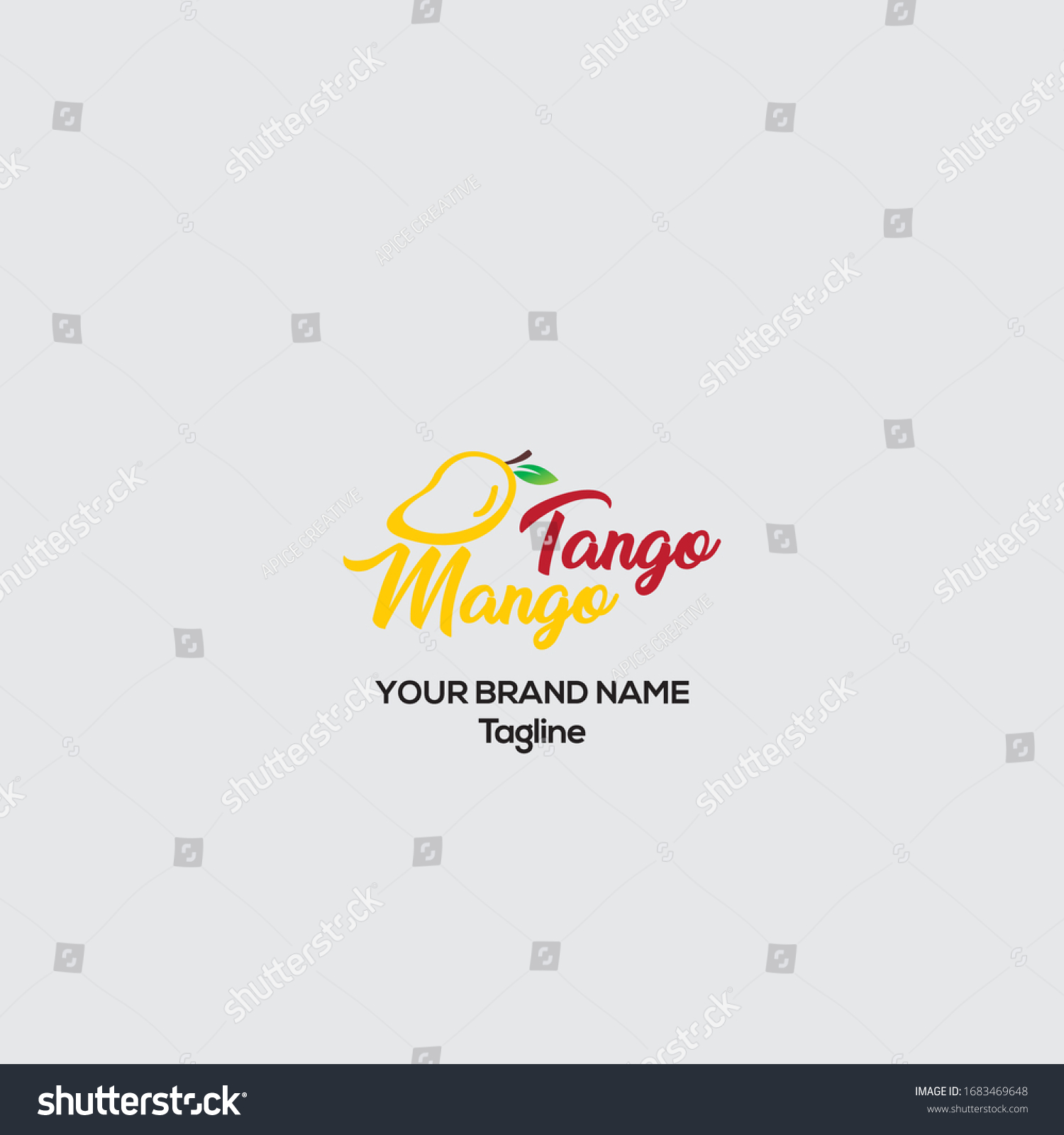 Tango Mango Vector Logo Design Mango Stock Vector (Royalty Free ...
