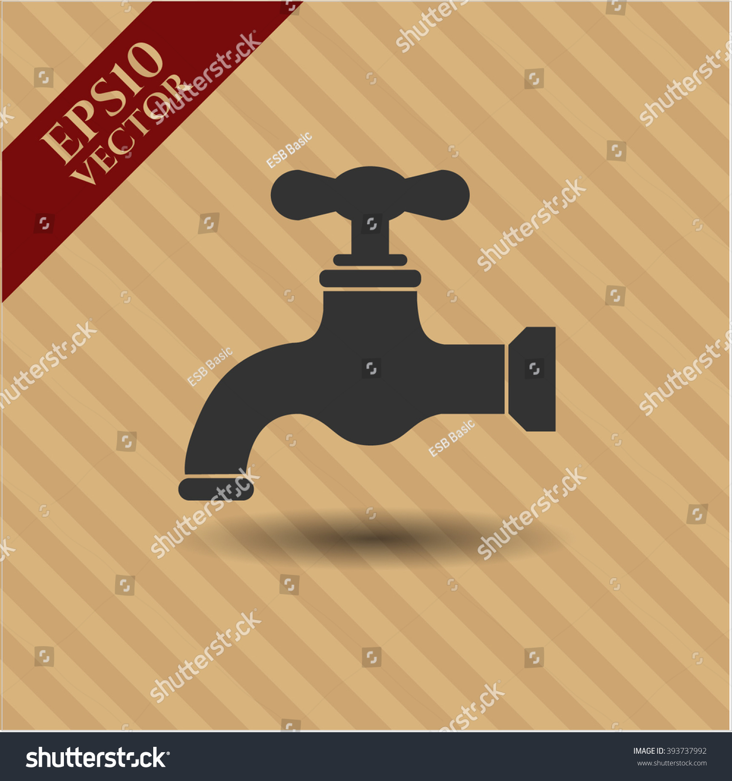 Tap Vector Symbol Stock Vector (Royalty Free) 393737992 | Shutterstock
