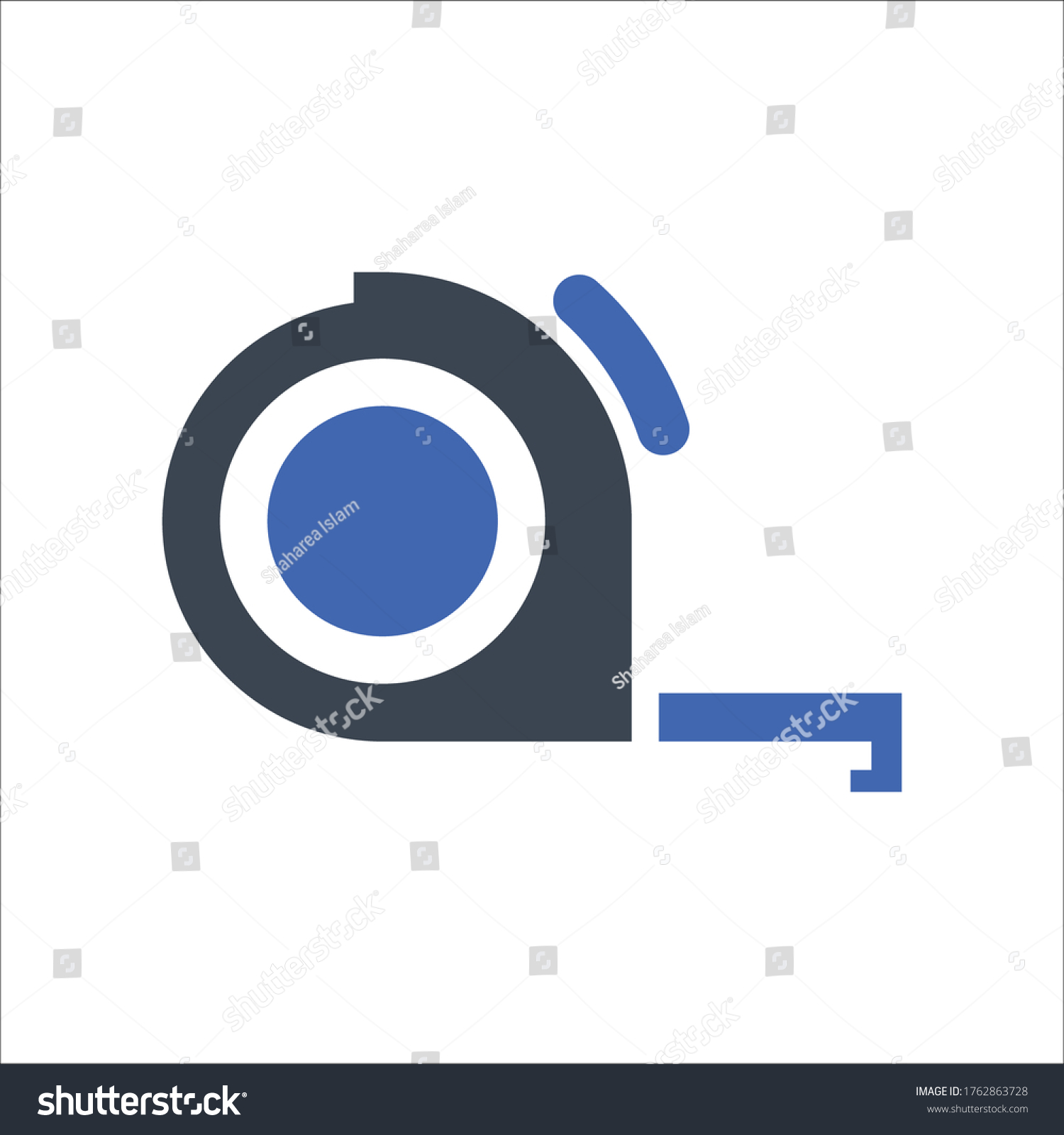 Tape Measure Icon Vector Graphics Stock Vector (Royalty Free ...