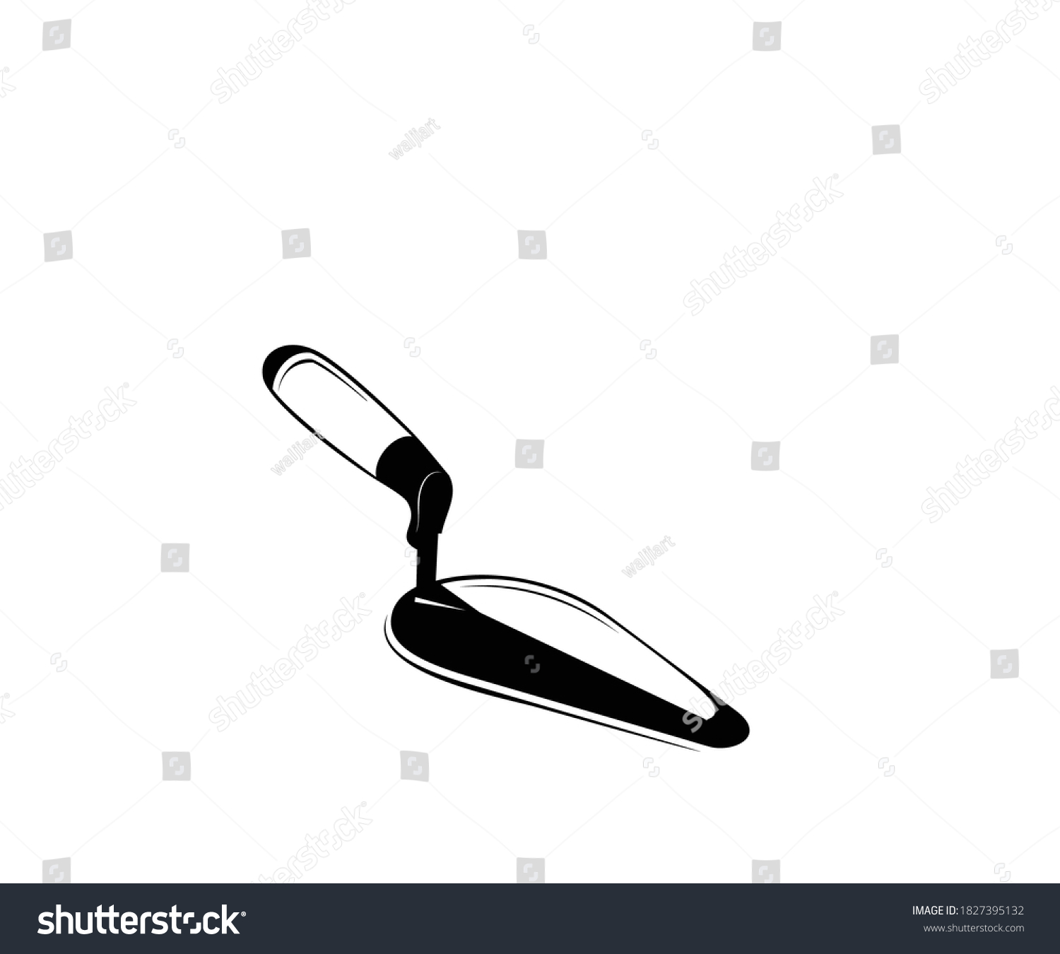 Taper Icon Logo Design Template Stock Vector (Royalty Free) 1827395132 ...