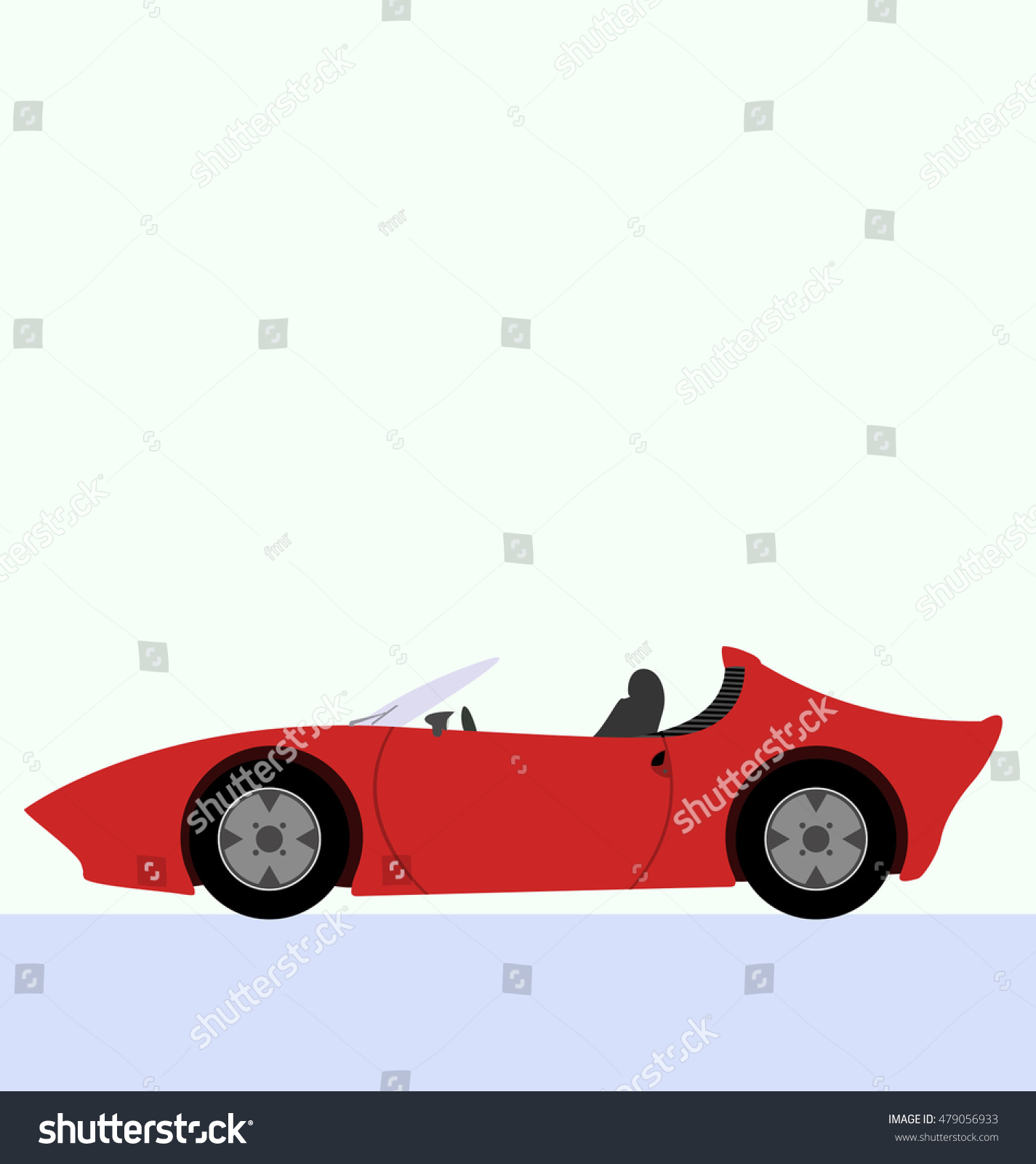 Targa Car Stock Vector (Royalty Free) 479056933 | Shutterstock